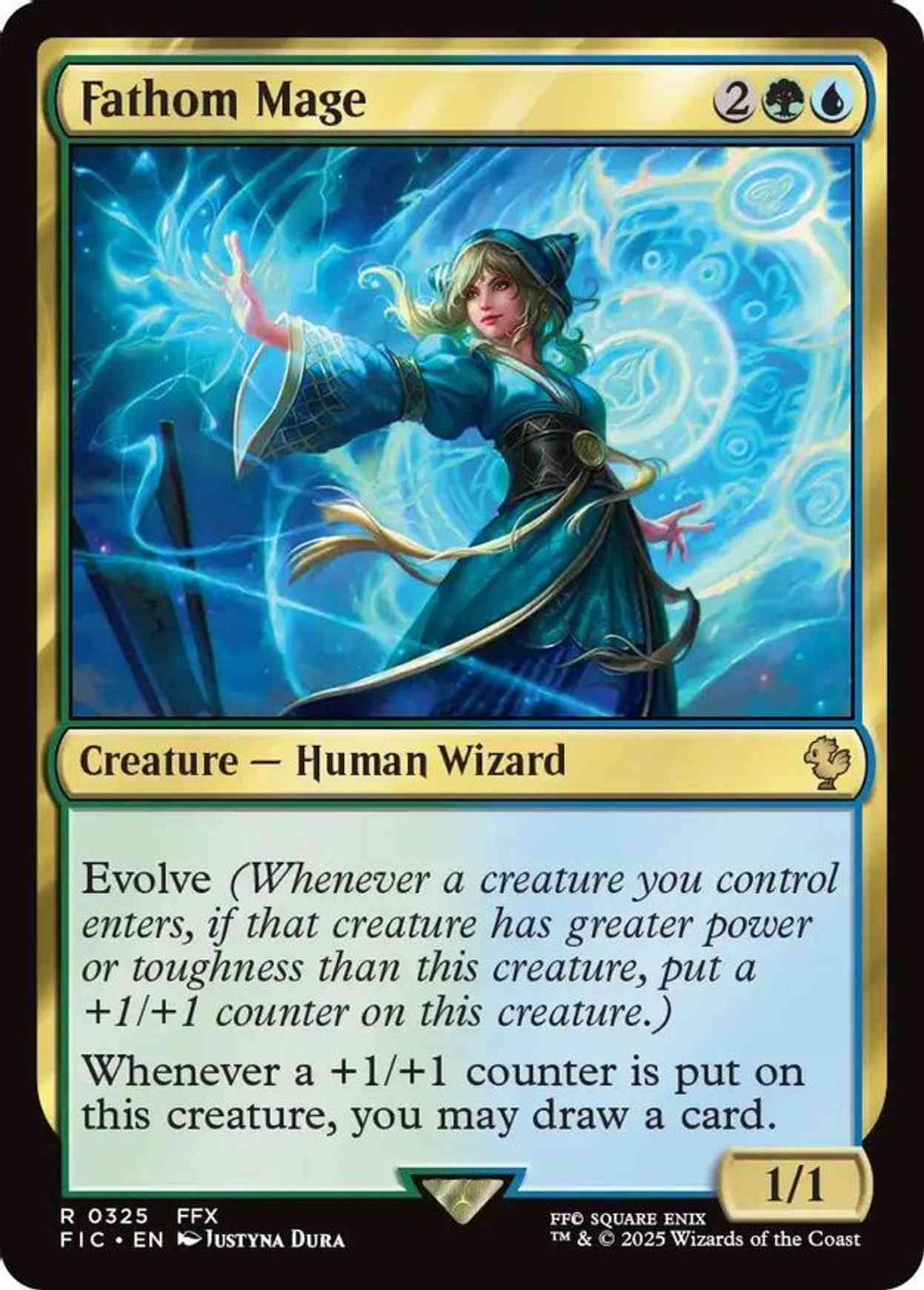 Fathom Mage (Surge Foil) Price from mtg Commander: FINAL FANTASY