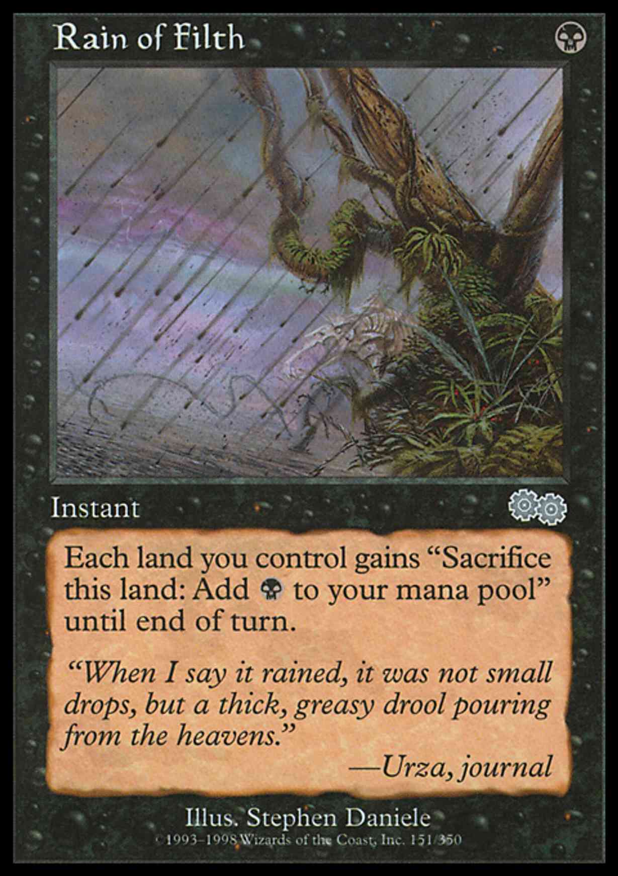 Rain of Filth Price from mtg Urza's Saga