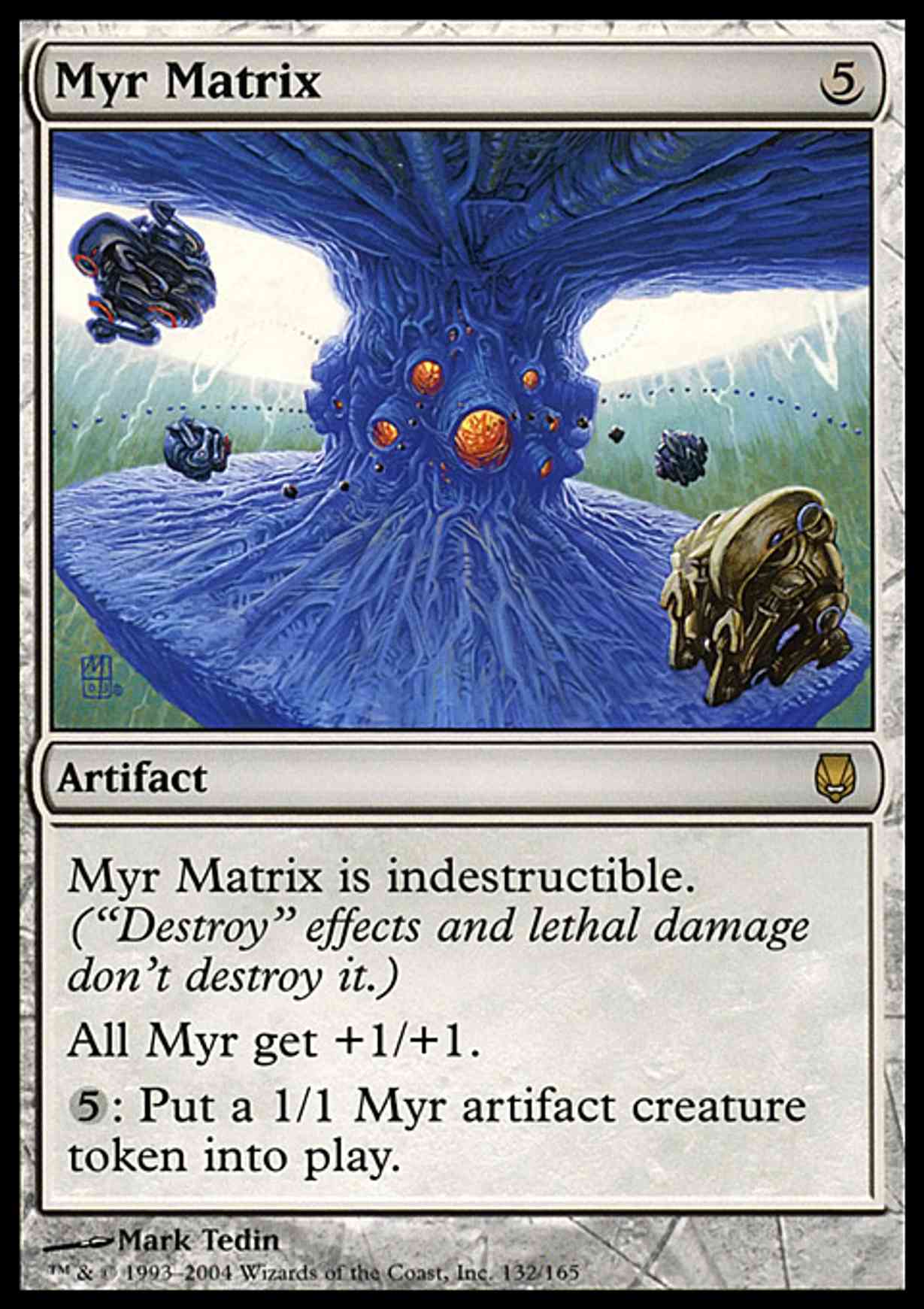 Myr Matrix Price from mtg Darksteel