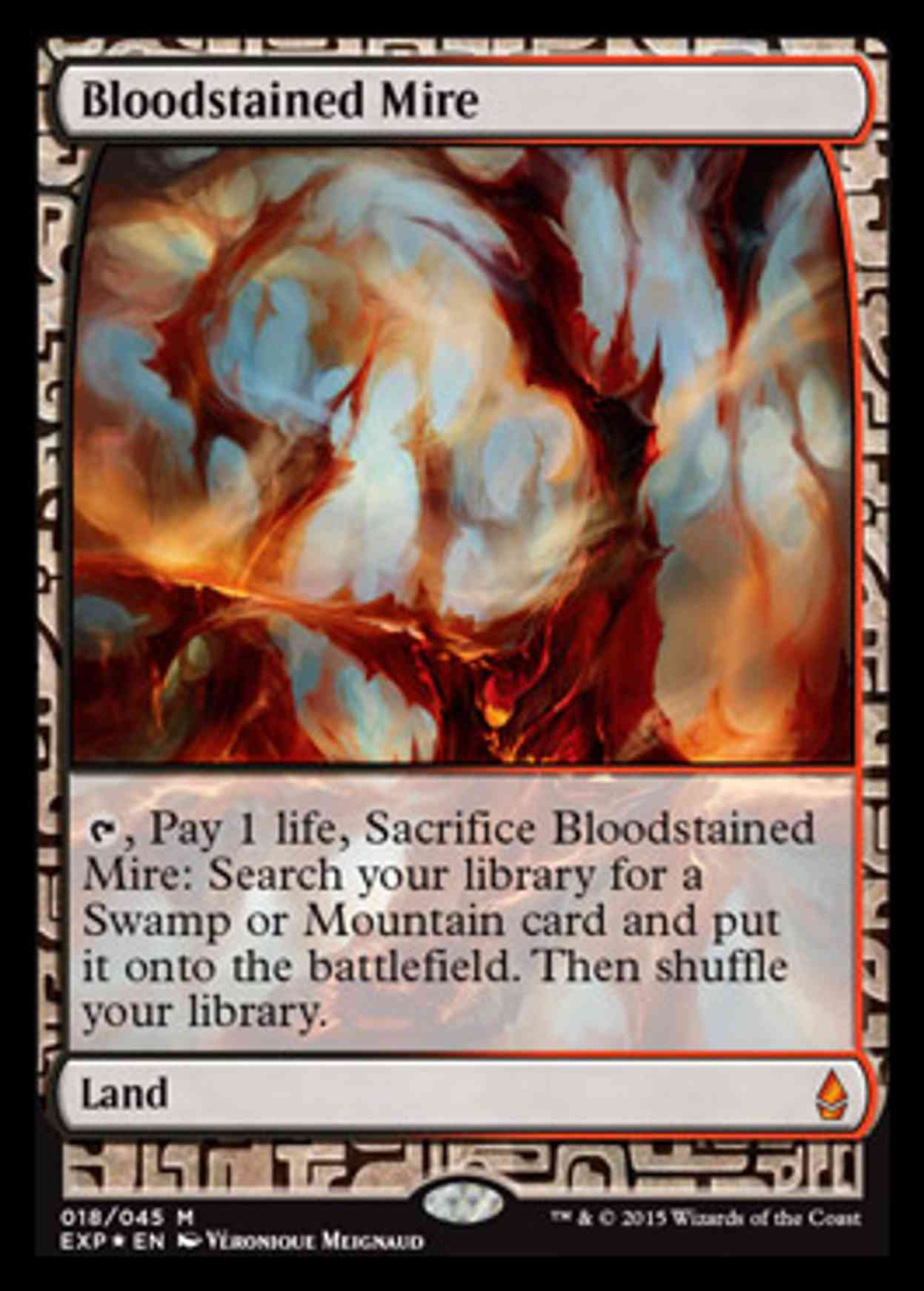 Bloodstained Mire Price from mtg Zendikar Expeditions