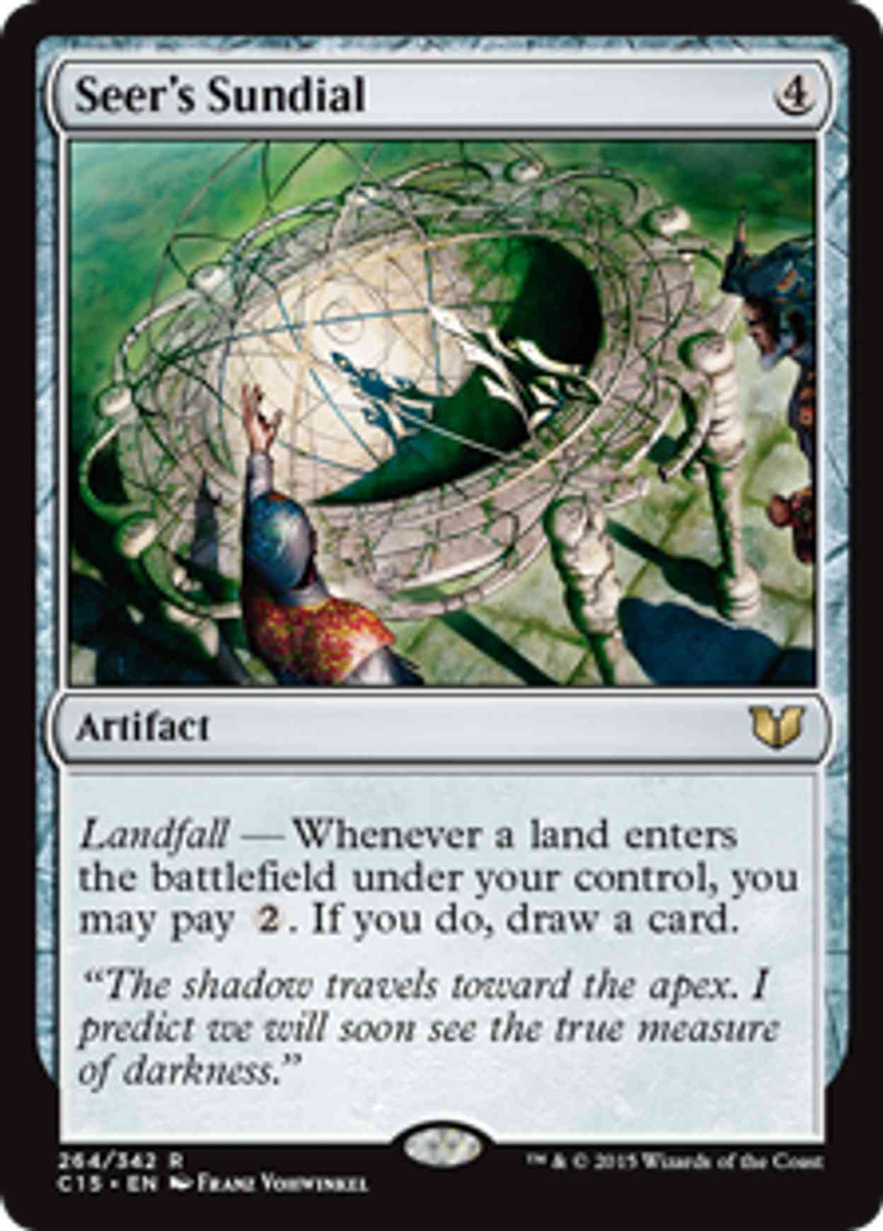 Seer's Sundial Price from mtg Commander 2015