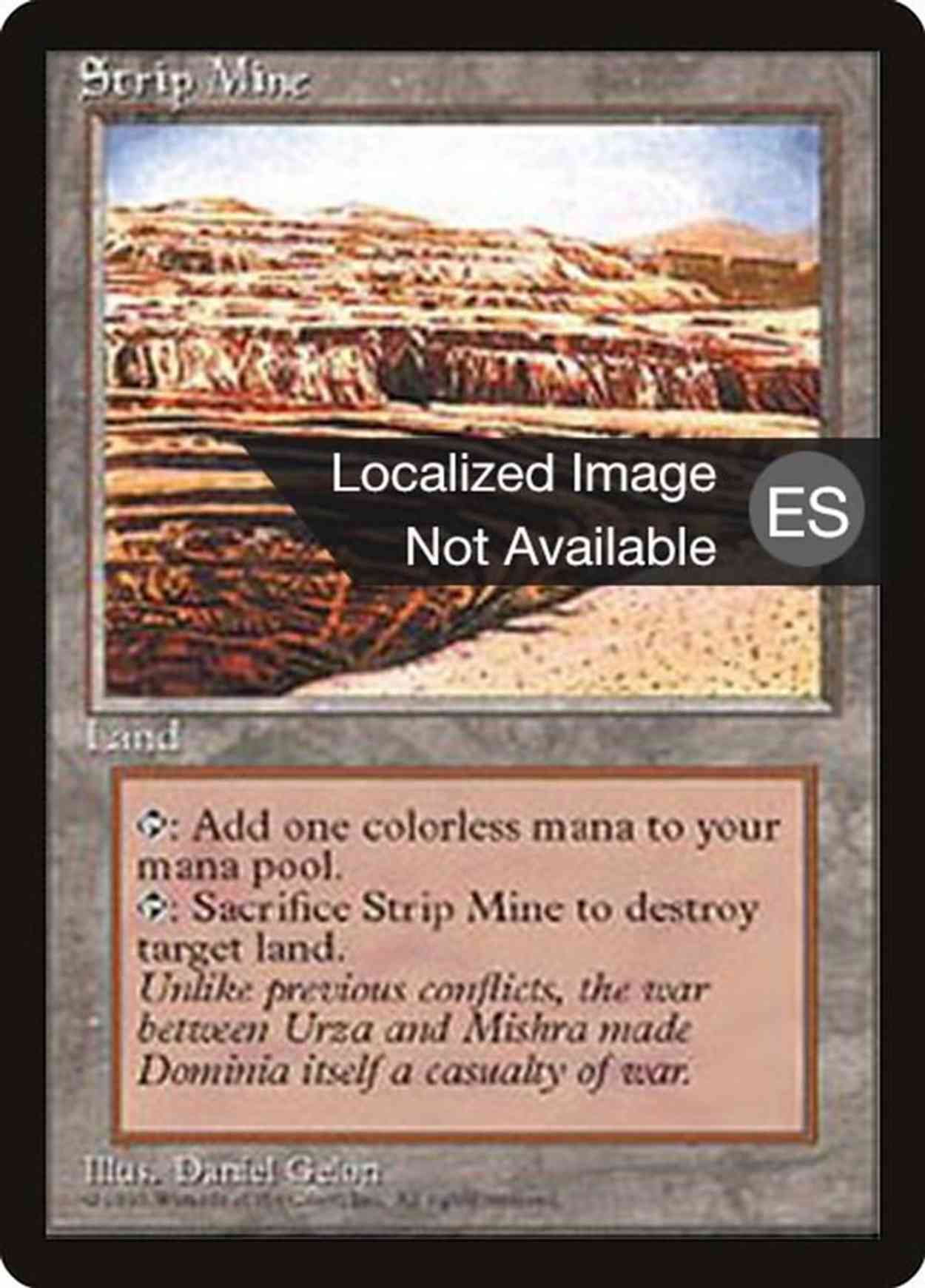 Strip Mine Price from mtg Fourth Edition (Foreign Black Border)