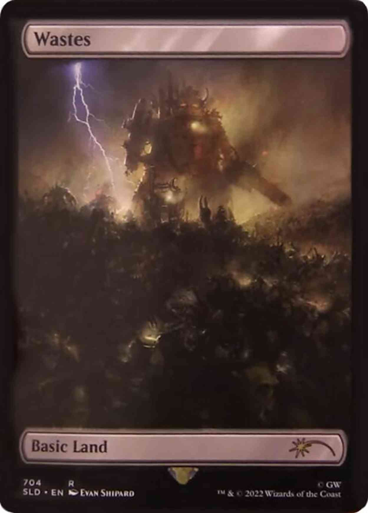 Wastes (704) - Full Art Price from mtg Secret Lair Drop Series