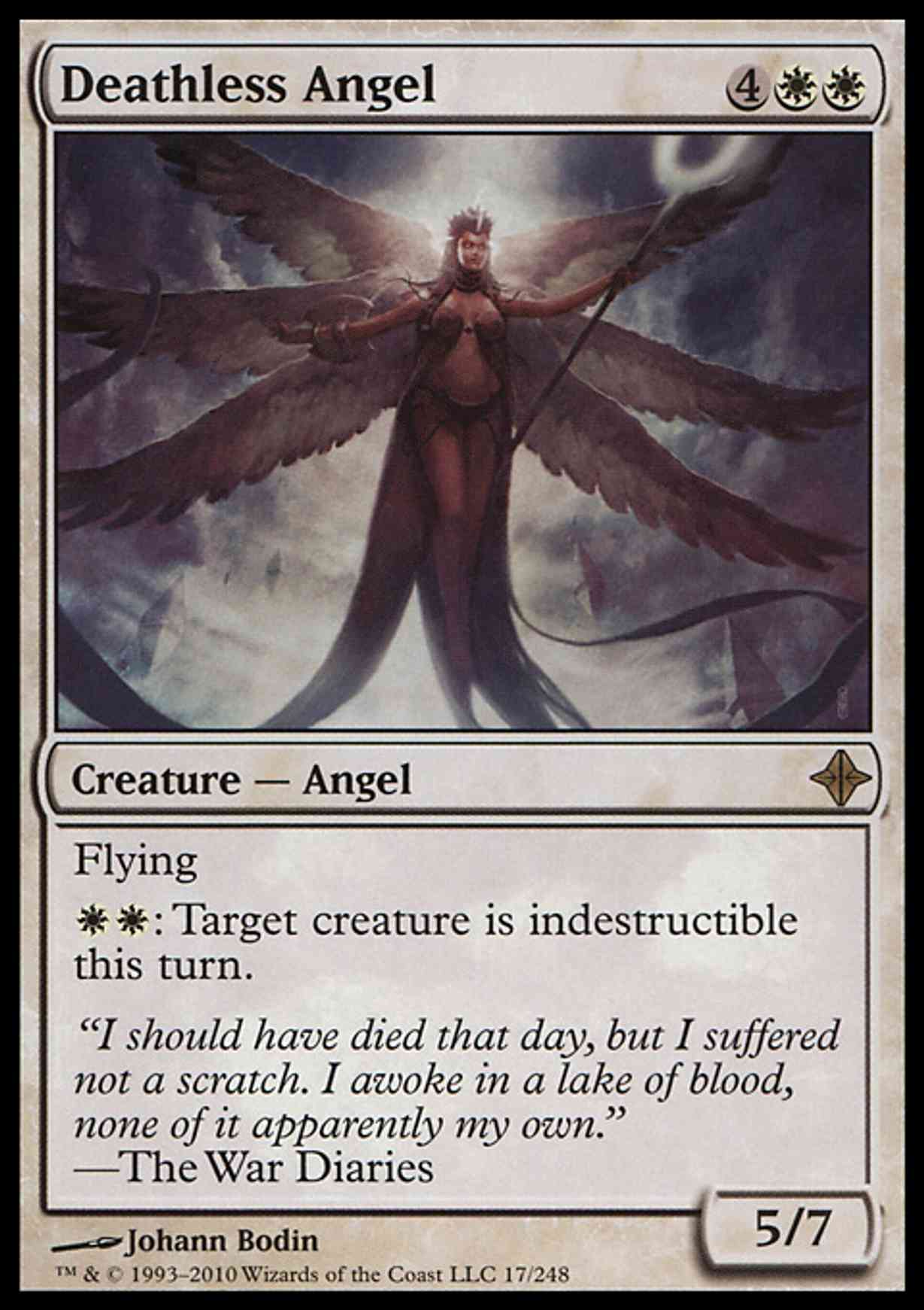 Deathless Angel Price from mtg Rise of the Eldrazi