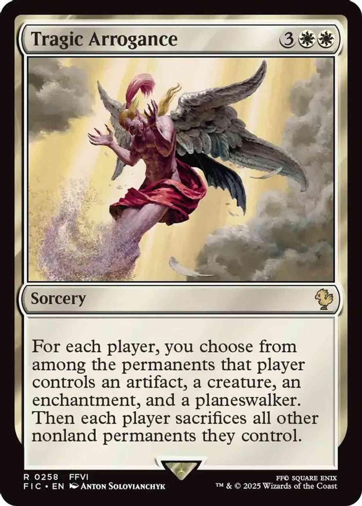 Tragic Arrogance Price from mtg Commander: FINAL FANTASY