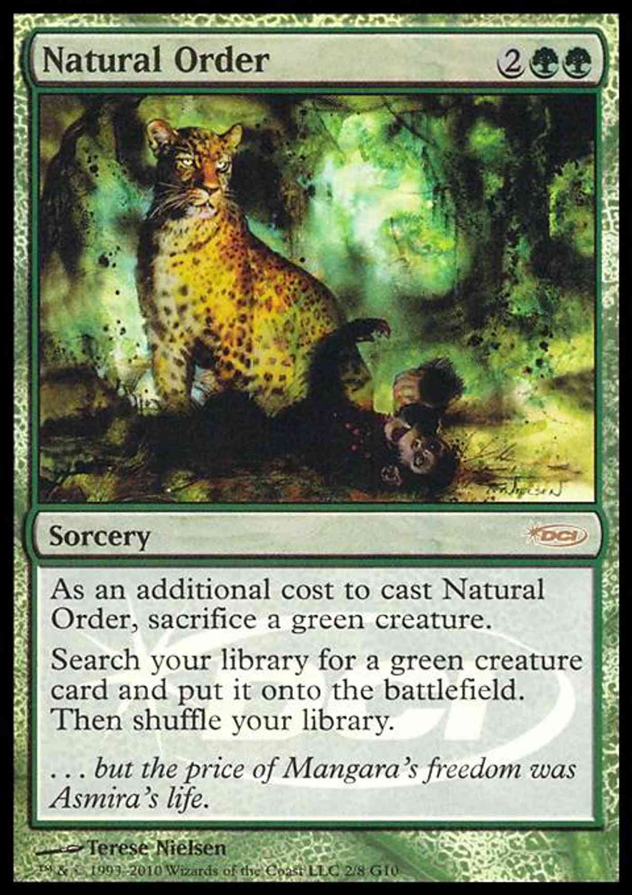 Natural Order Price from mtg Judge Promos