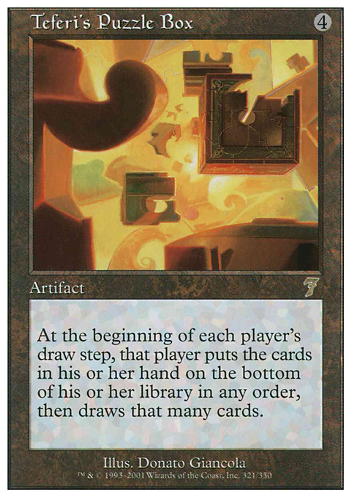 Teferi's Puzzle Box Price from mtg Seventh Edition