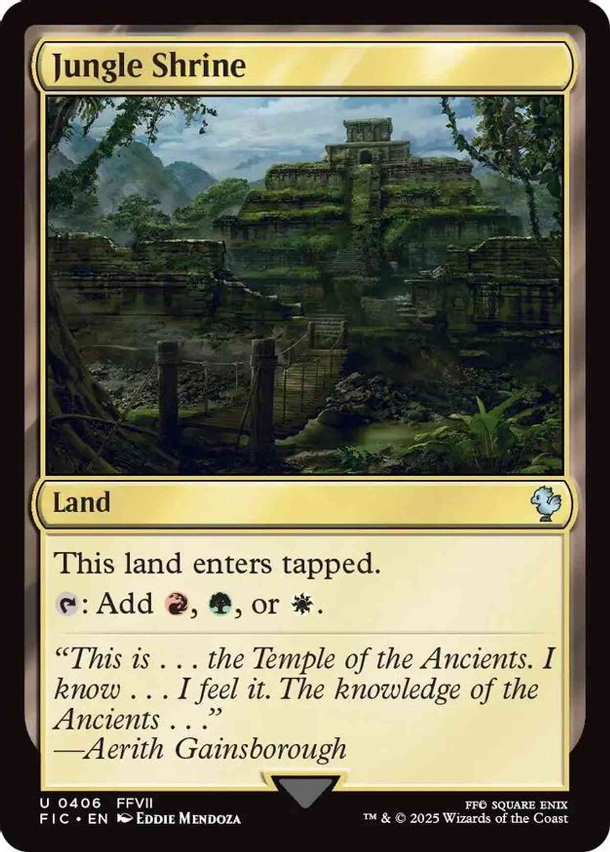 Jungle Shrine Price from mtg Commander: FINAL FANTASY