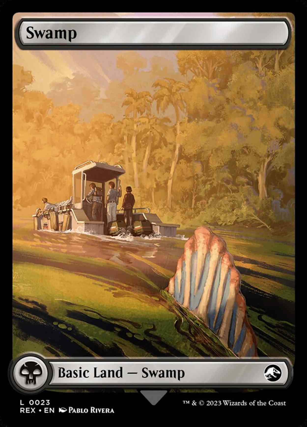 Swamp Price from mtg Jurassic World Collection