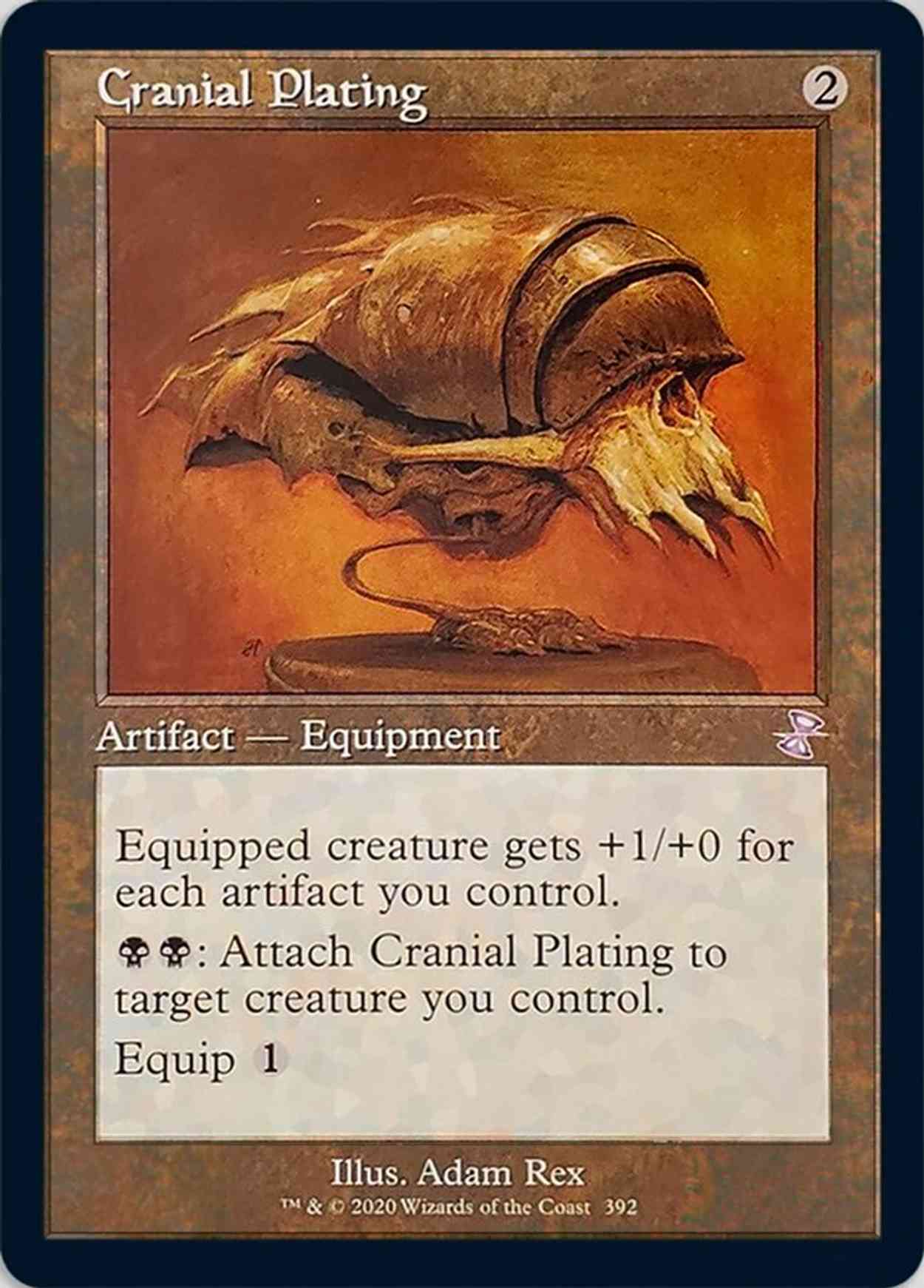 Cranial Plating Price from mtg Time Spiral Remastered