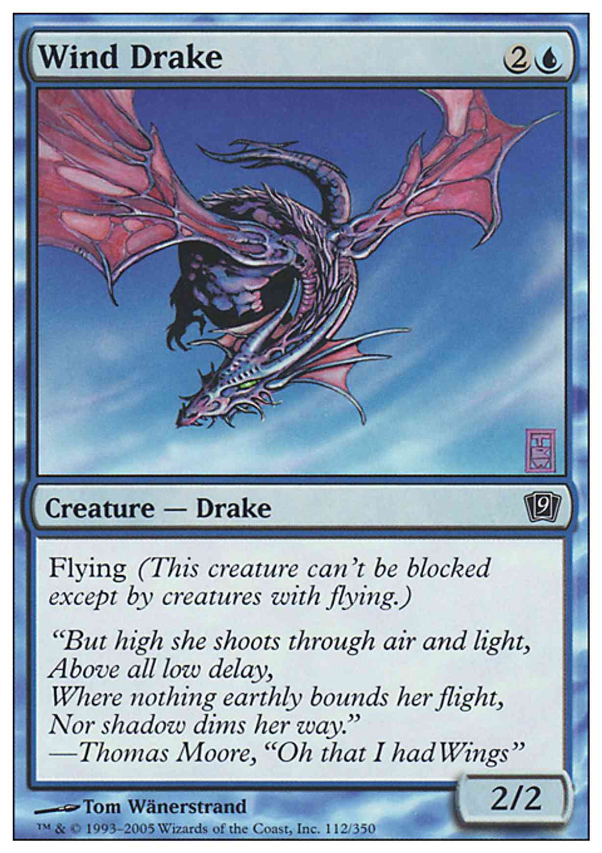 Wind Drake Price from mtg Ninth Edition