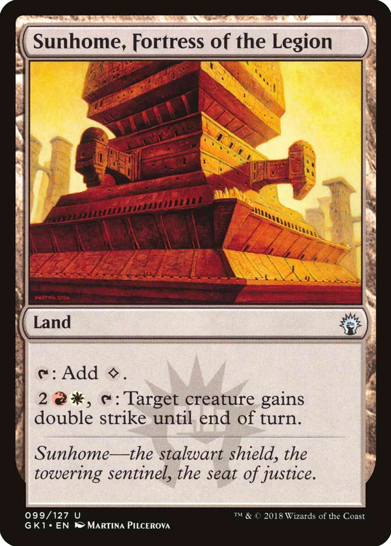 Sunhome, Fortress of the Legion Price from mtg Guilds of Ravnica: Guild ...