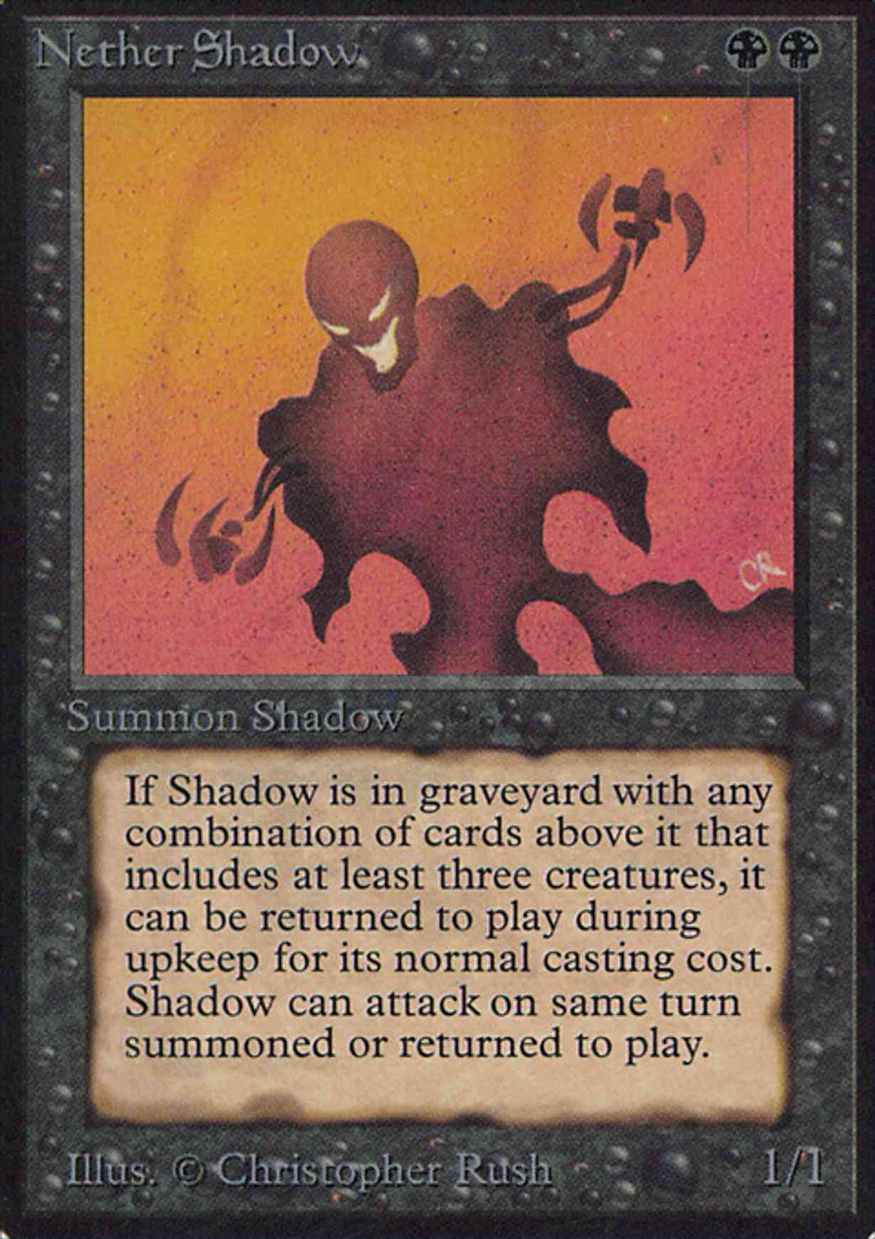 Nether Shadow Price from mtg Limited Edition Alpha