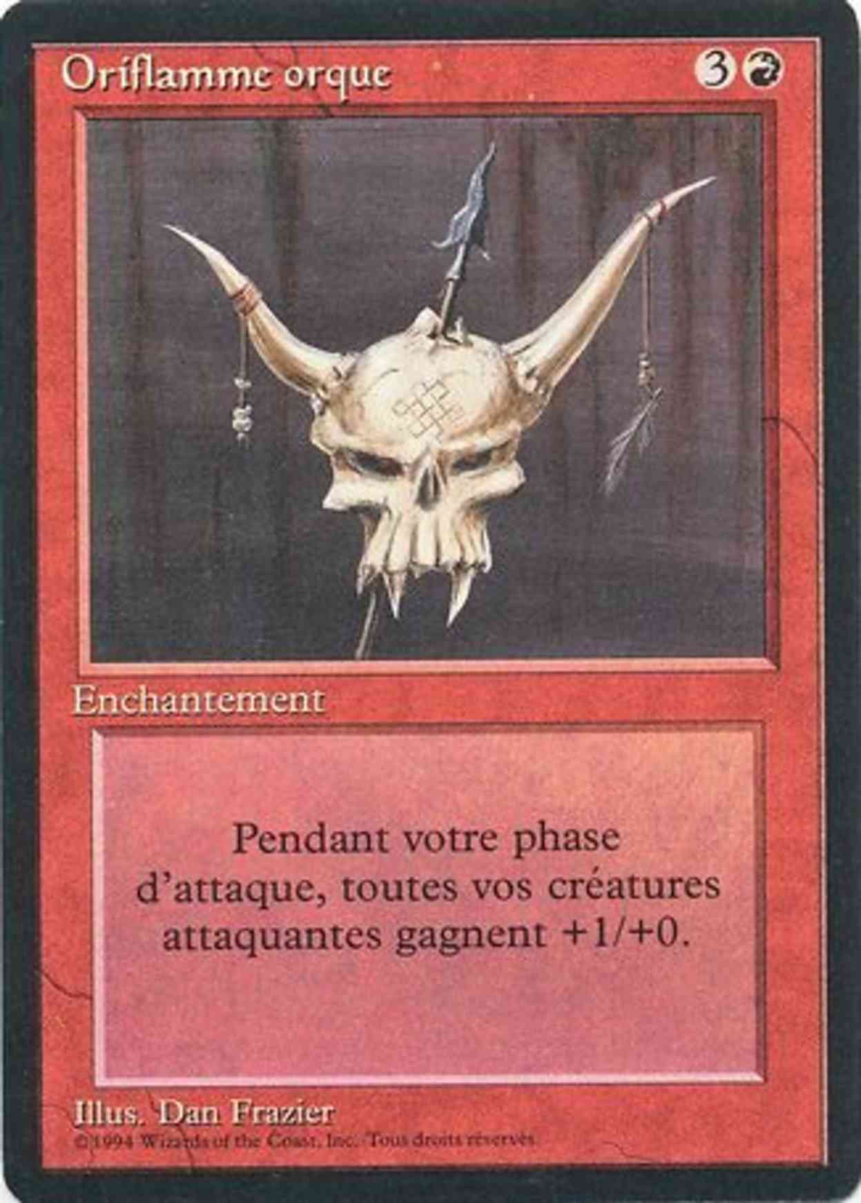 Orcish Oriflamme Price from mtg Revised Edition (Foreign Black Border)