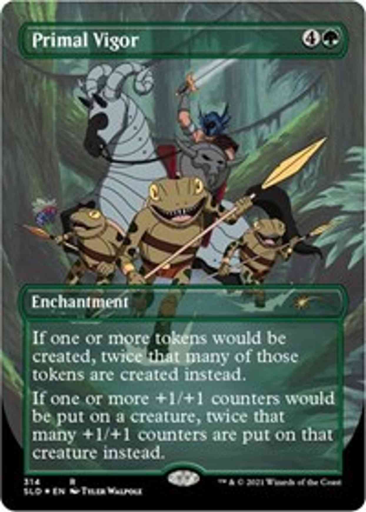 Primal Vigor Price from mtg Secret Lair Drop Series