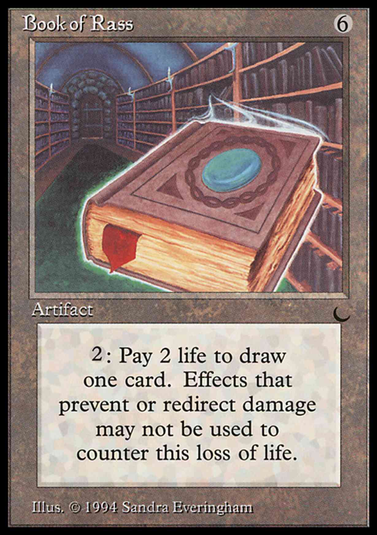 Book of Rass Price from mtg The Dark