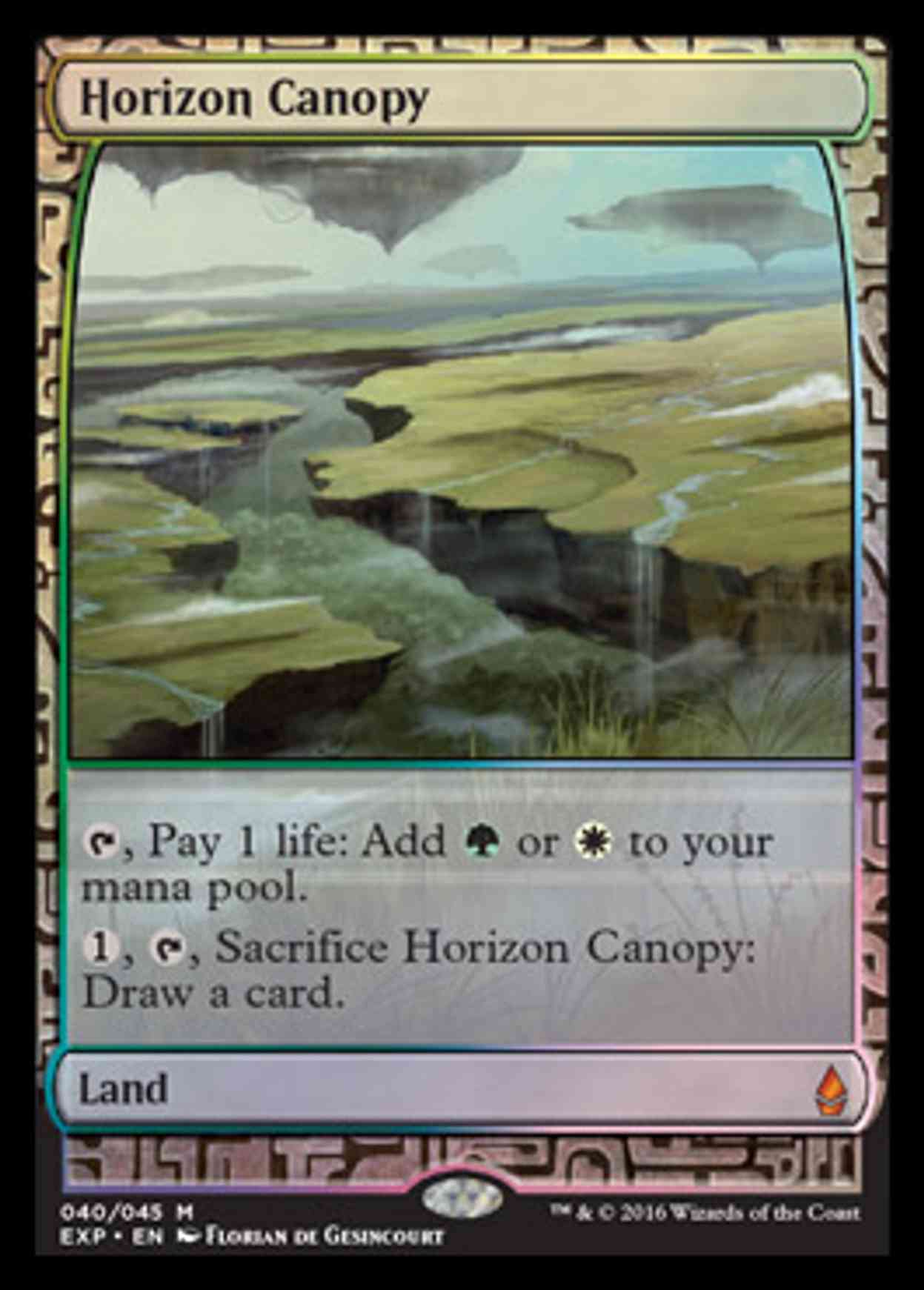 Horizon Canopy Price from mtg Zendikar Expeditions