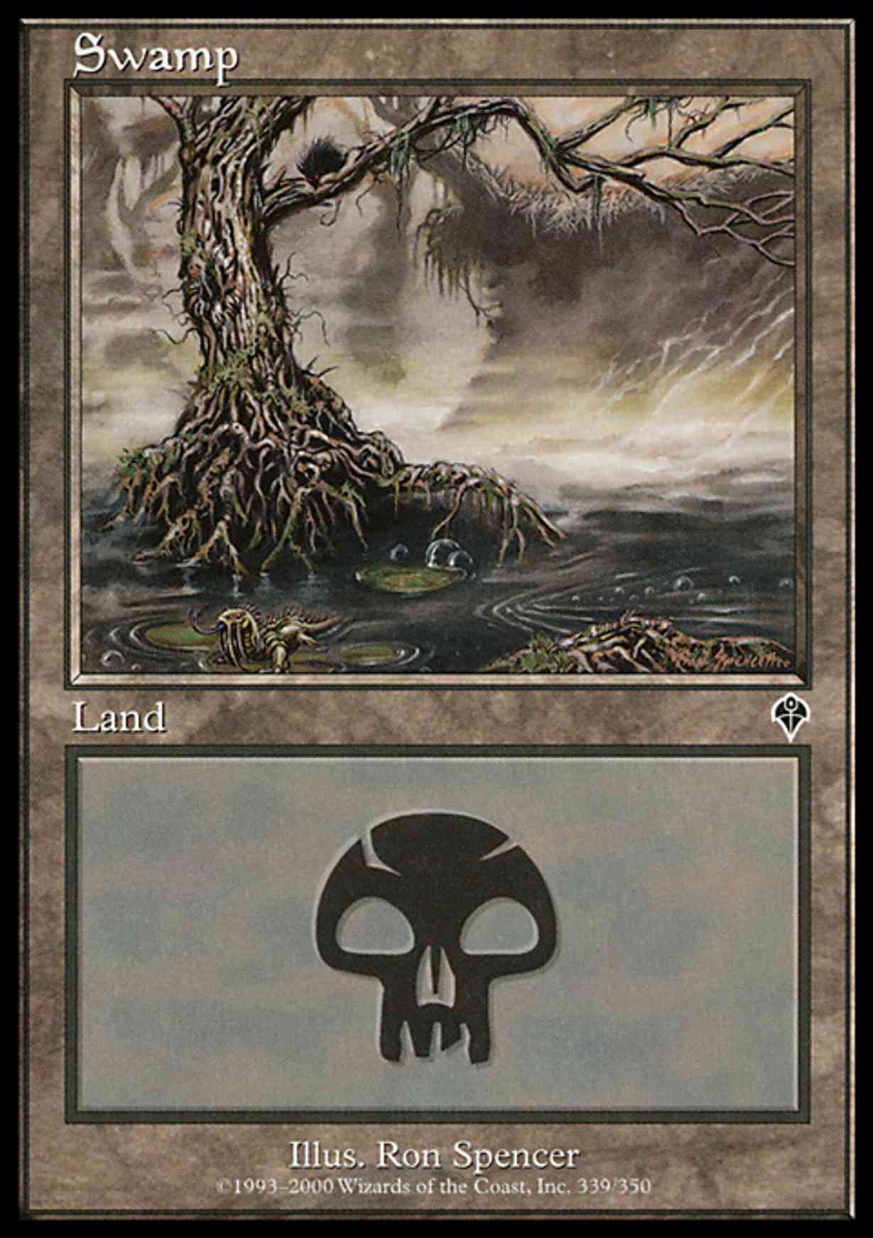 Swamp (339) Price from mtg Invasion