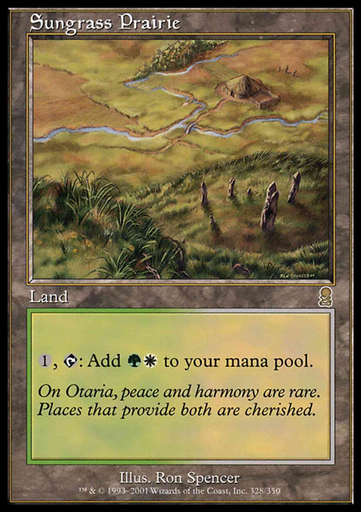 Sungrass Prairie Price from mtg Odyssey