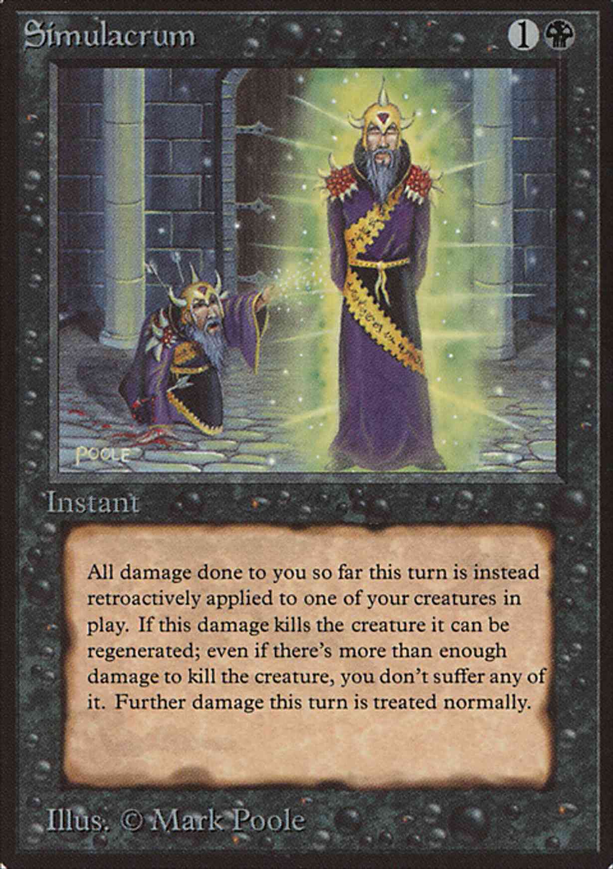 Simulacrum Price from mtg Limited Edition Beta