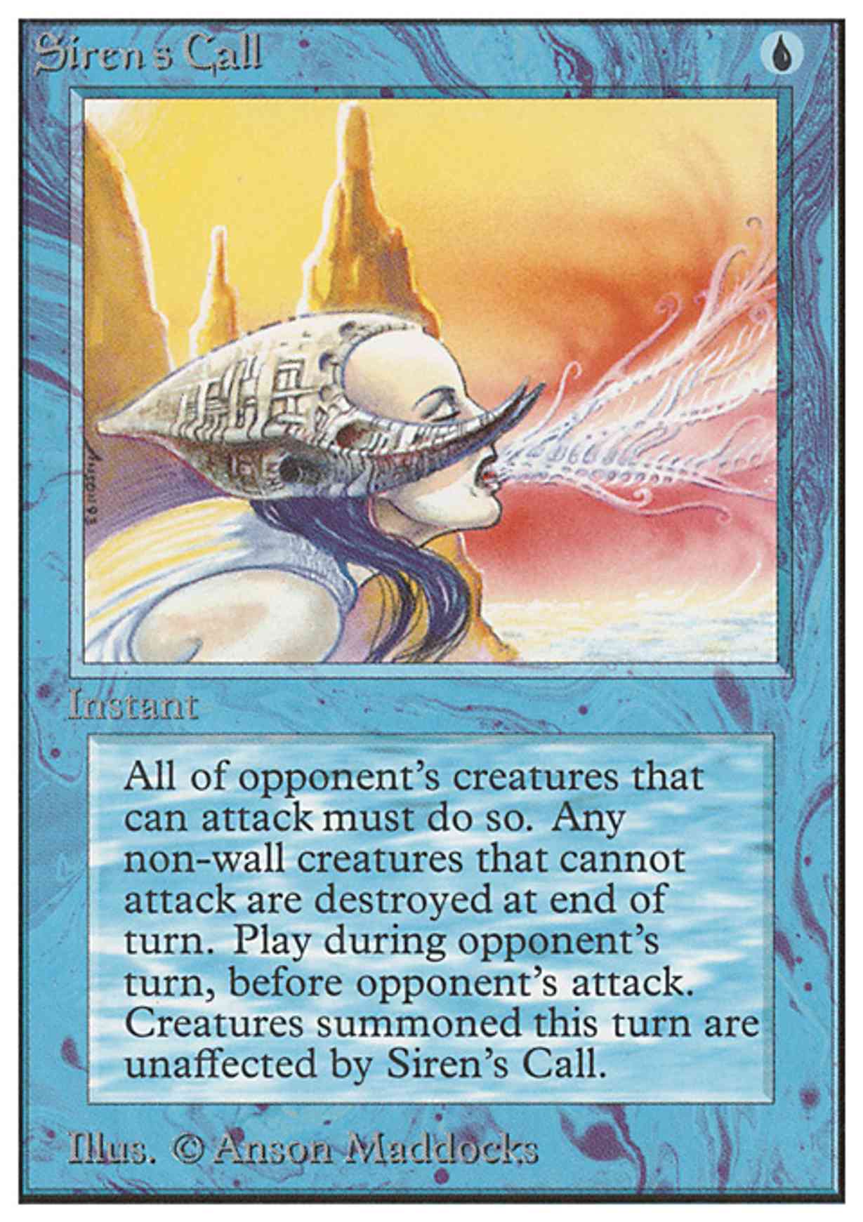 Siren's Call Price from mtg Unlimited Edition