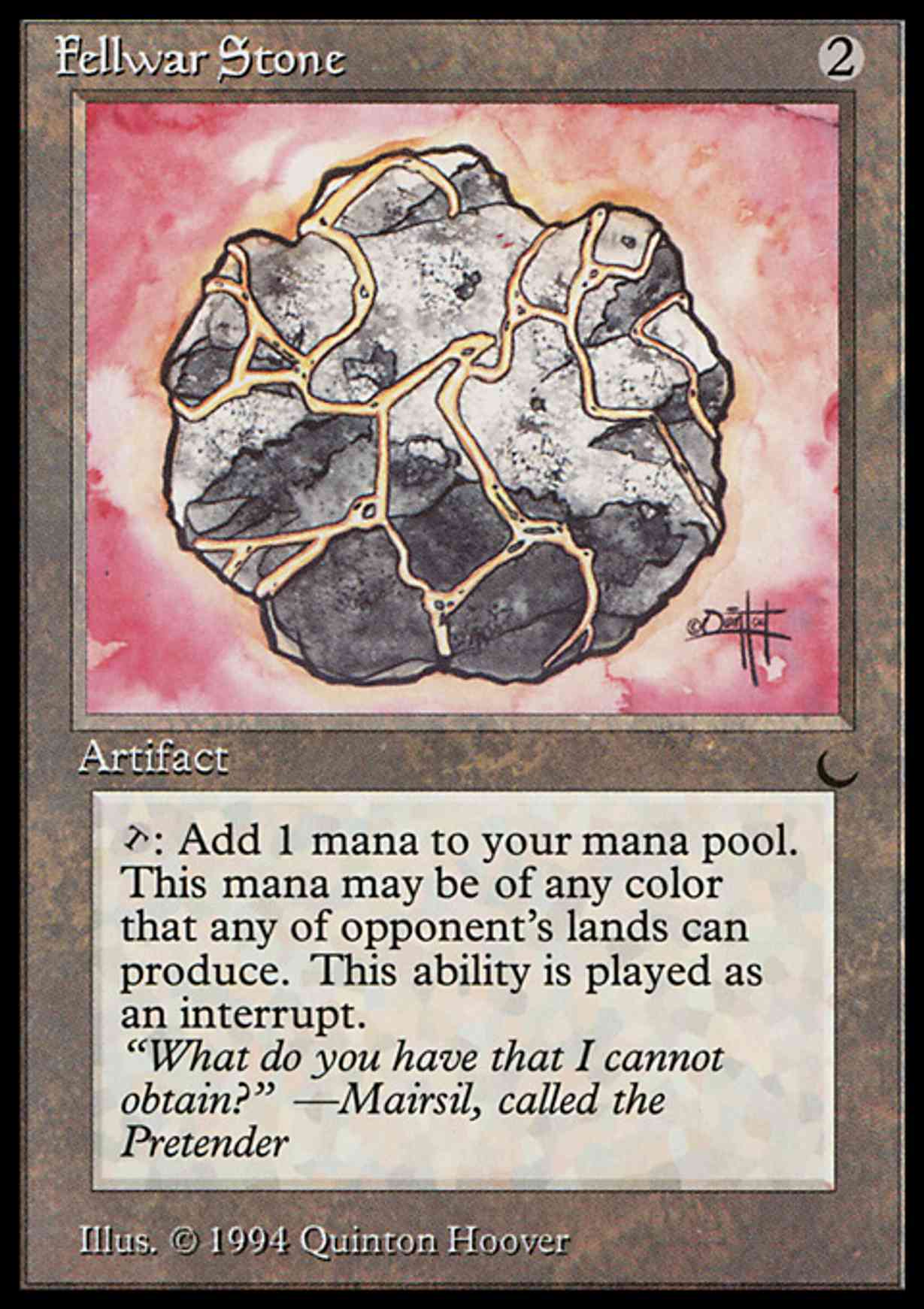 Fellwar Stone Price from mtg The Dark