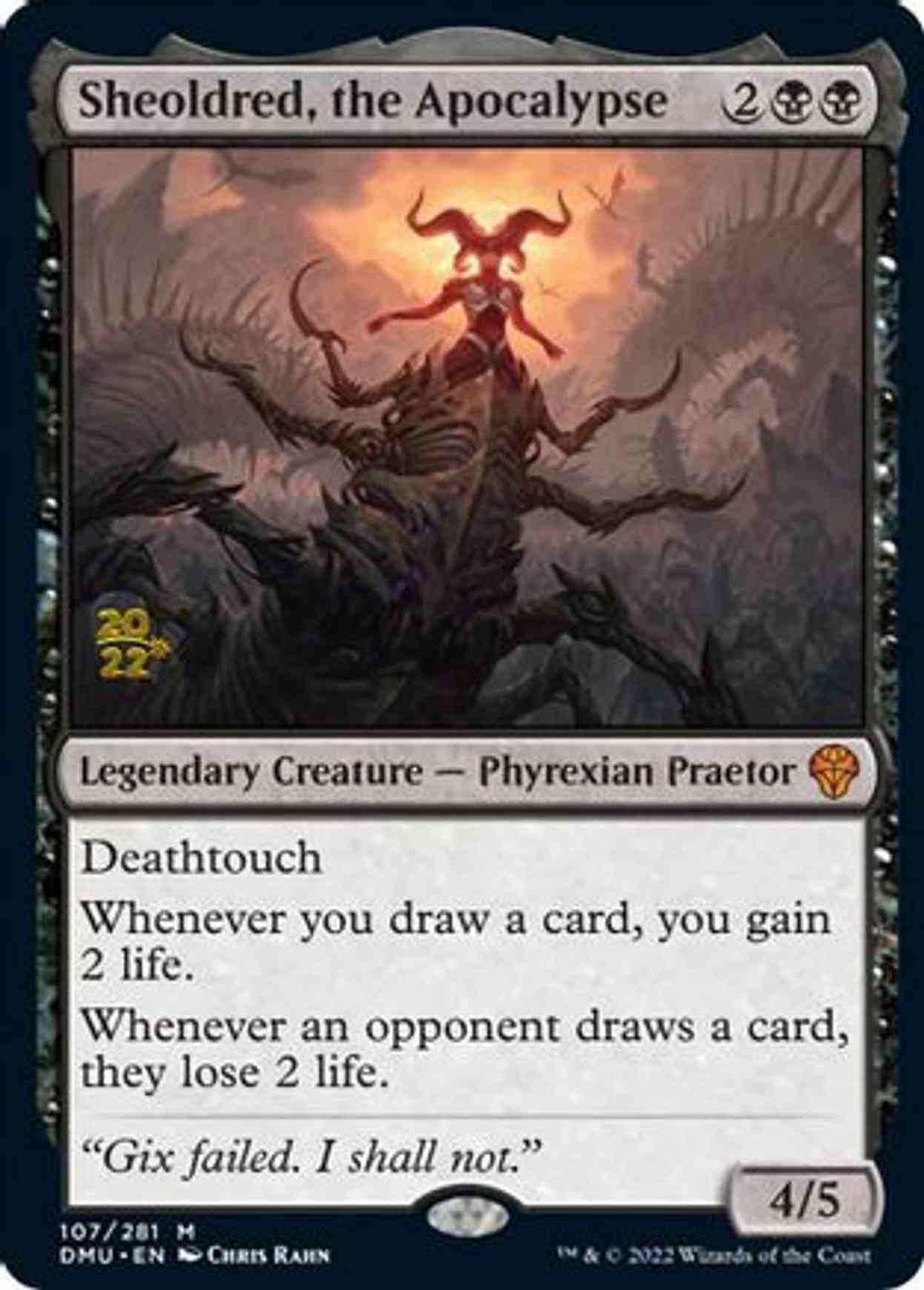 Sheoldred, the Apocalypse Price from mtg Prerelease Cards