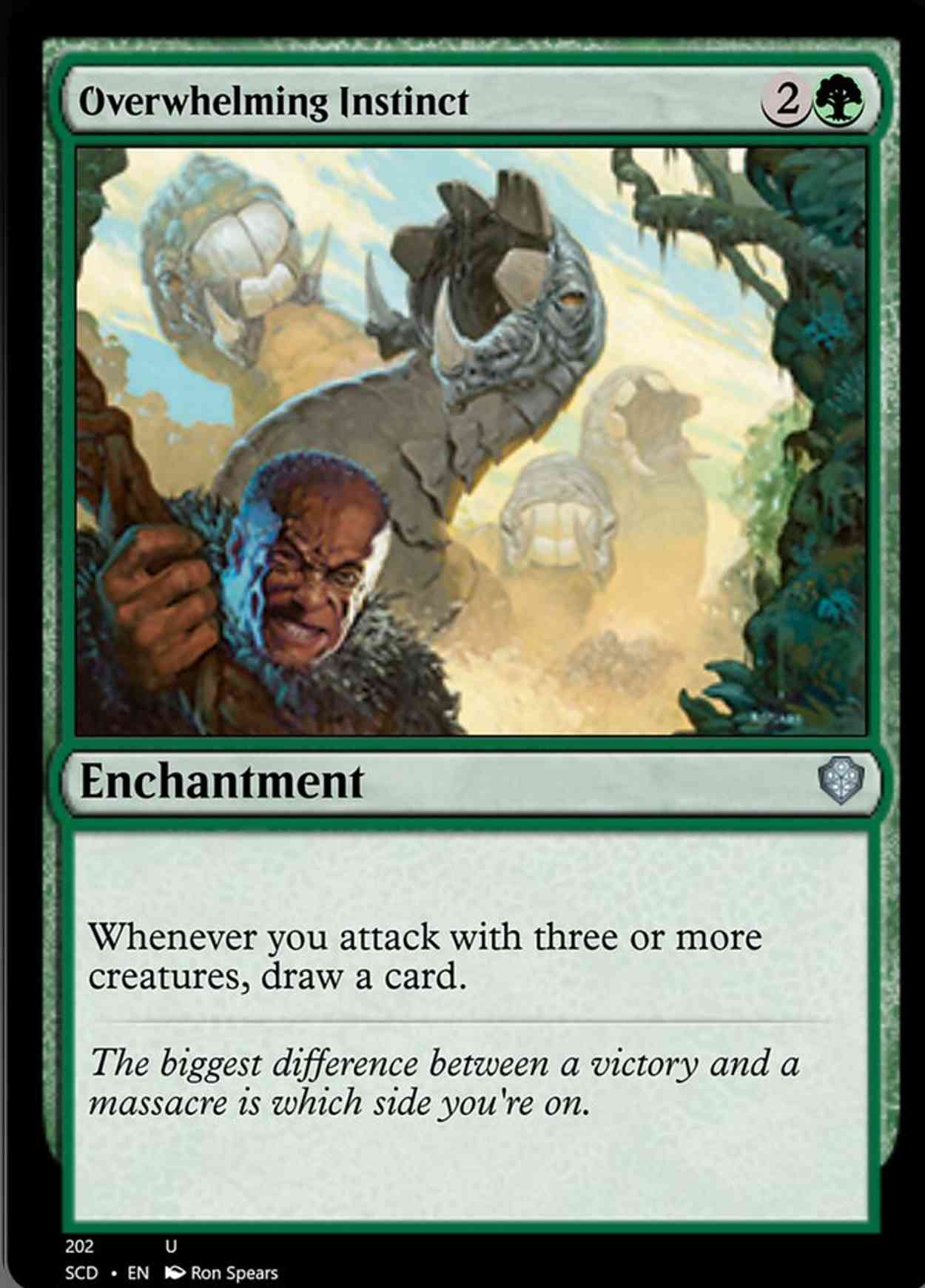 Overwhelming Instinct Price from mtg Starter Commander Decks