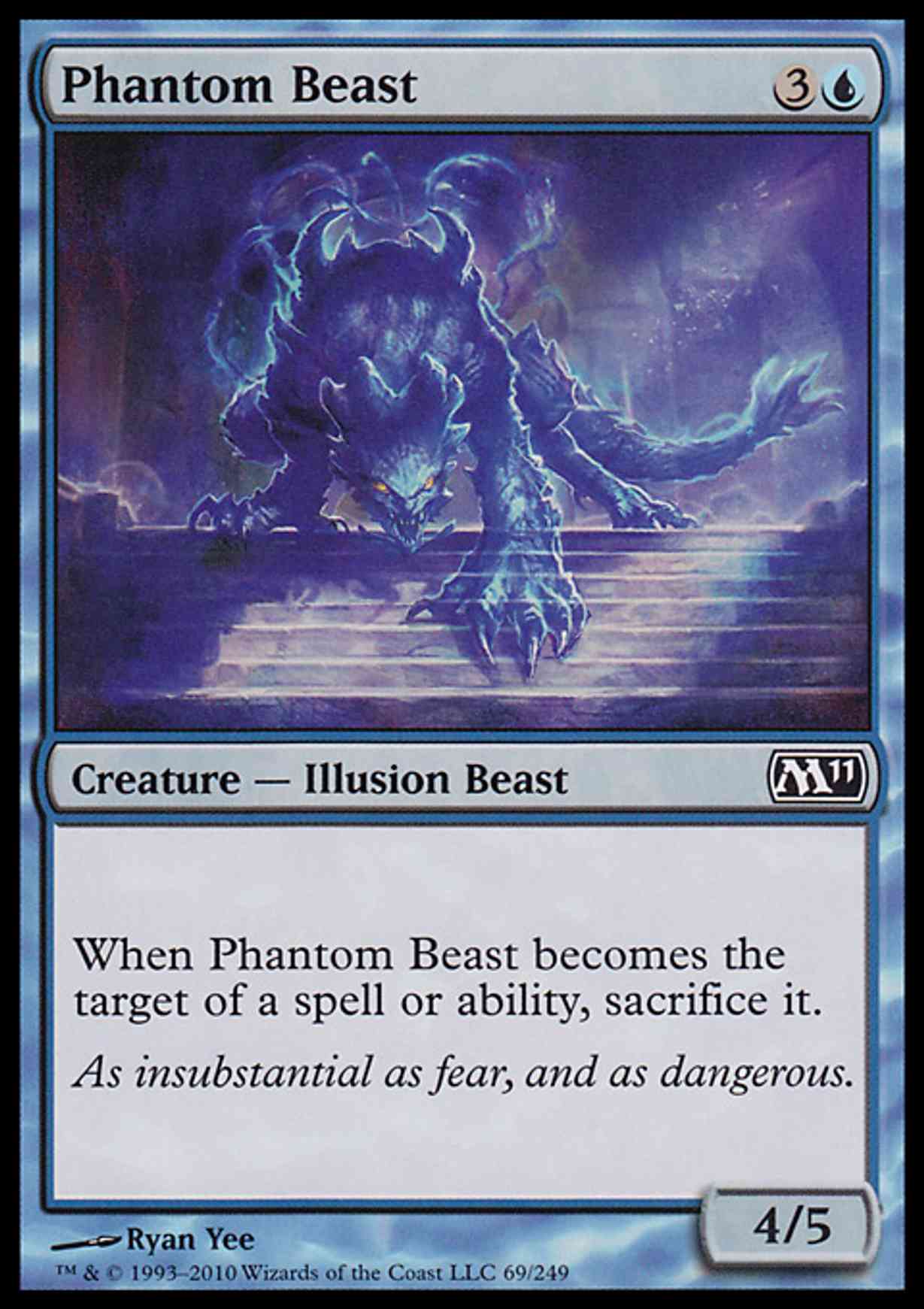 Phantom Beast Price from mtg Magic 2011