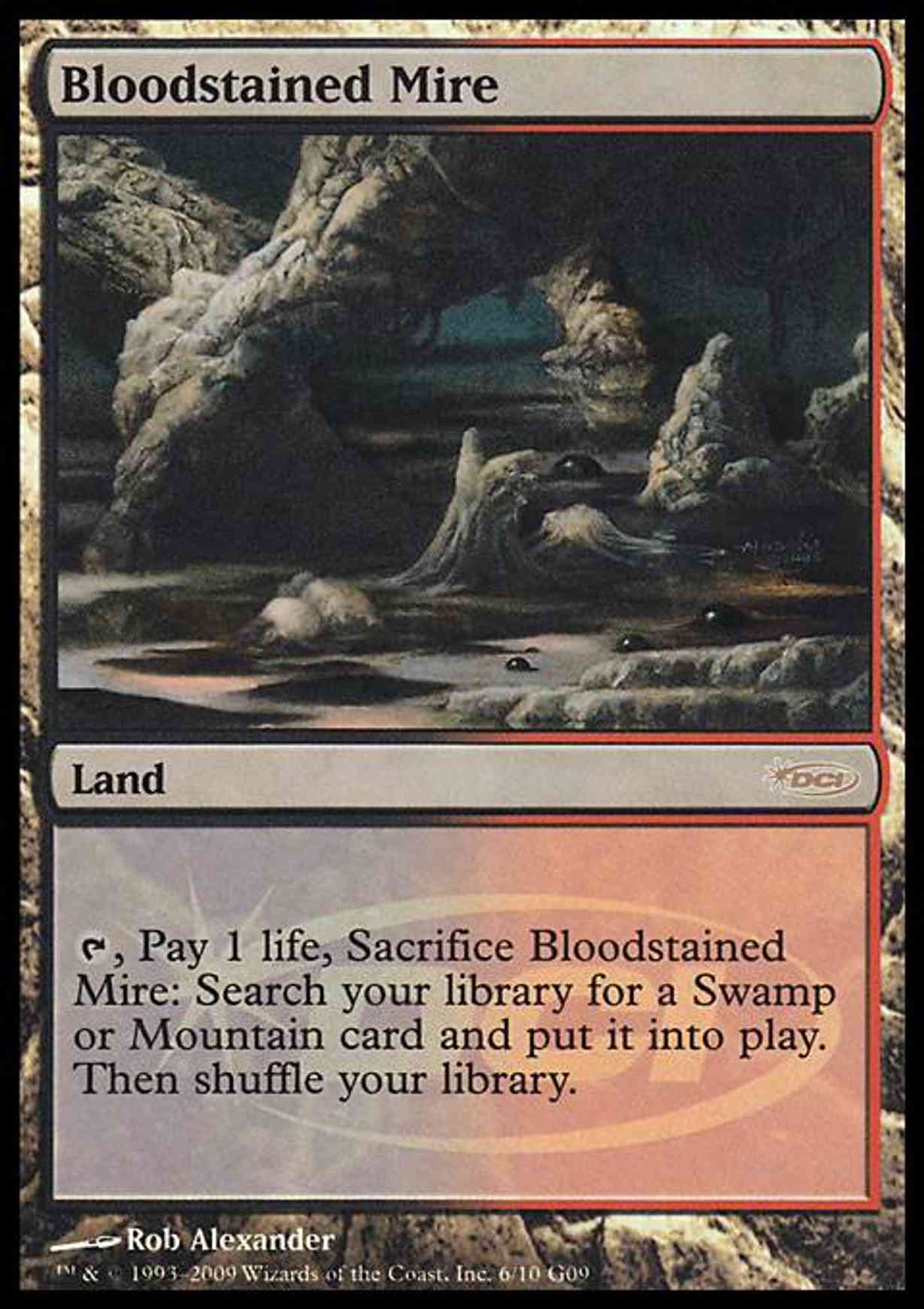 Bloodstained Mire Price from mtg Judge Promos