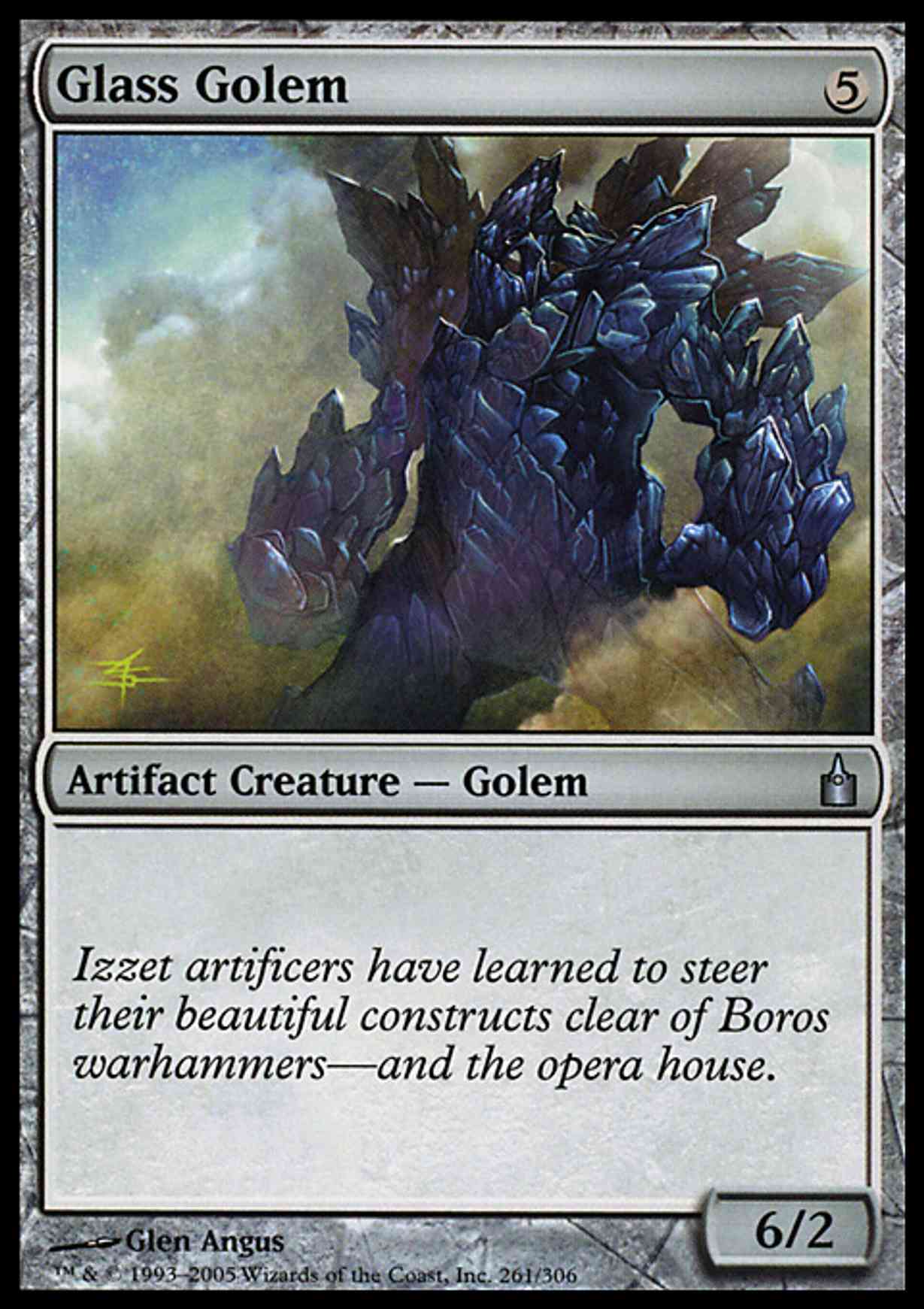 Glass Golem Price from mtg Ravnica: City of Guilds