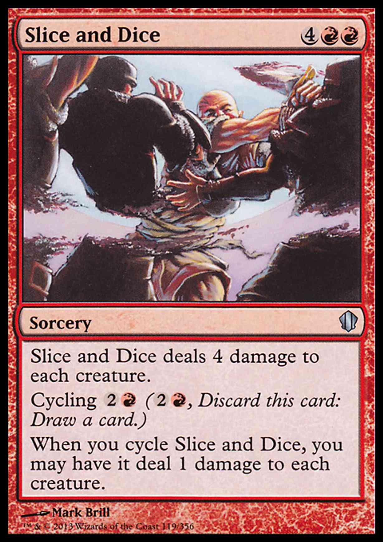 Slice and Dice Price from mtg Commander 2013 Edition