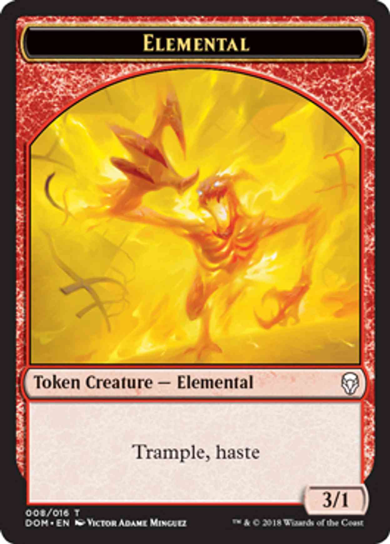 Elemental Token Price from mtg Dominaria