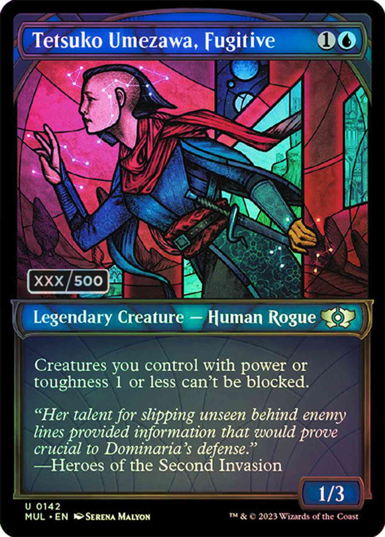 Tetsuko Umezawa, Fugitive (Serialized) Price from mtg Multiverse Legends