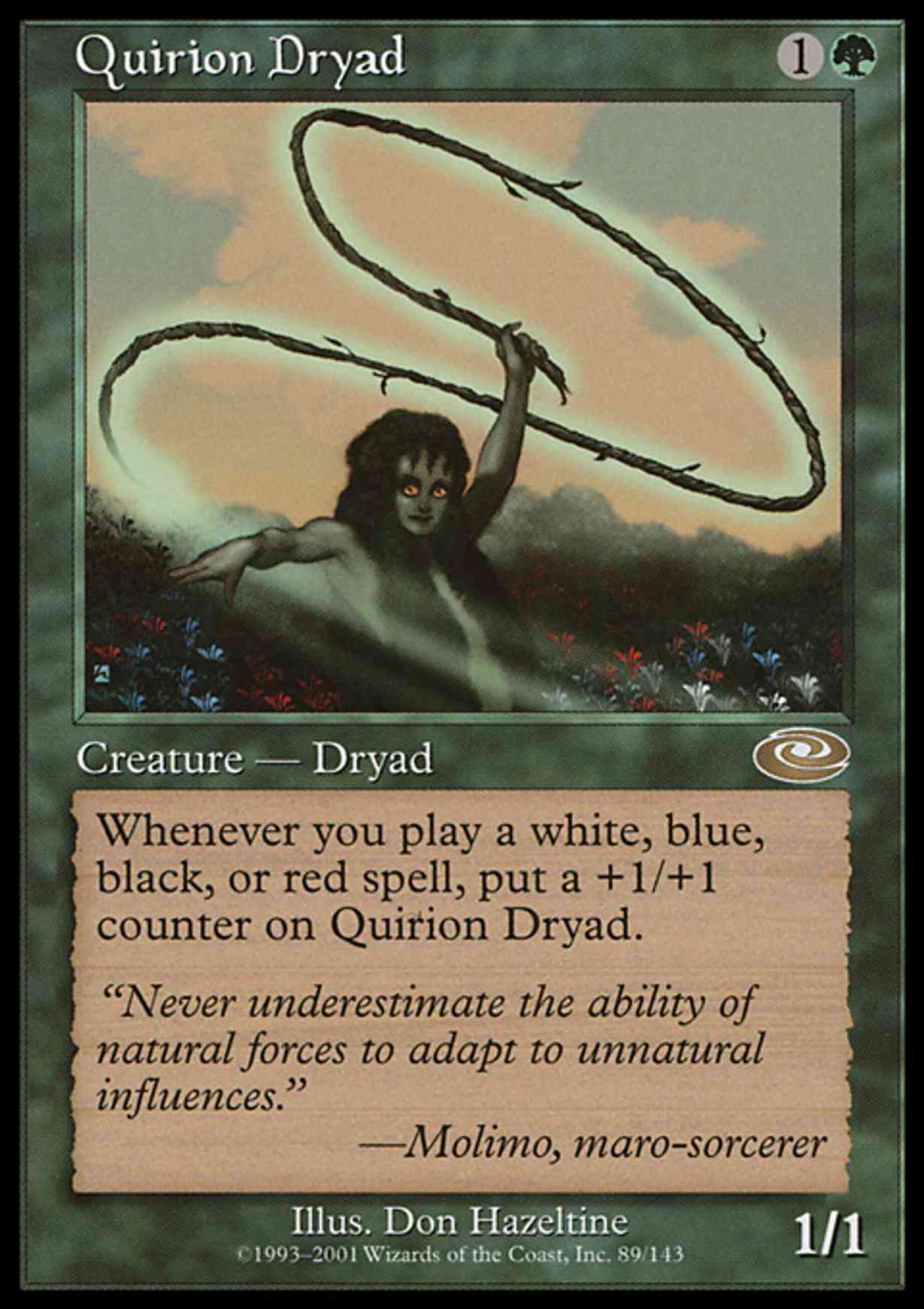 Quirion Dryad Price from mtg Planeshift