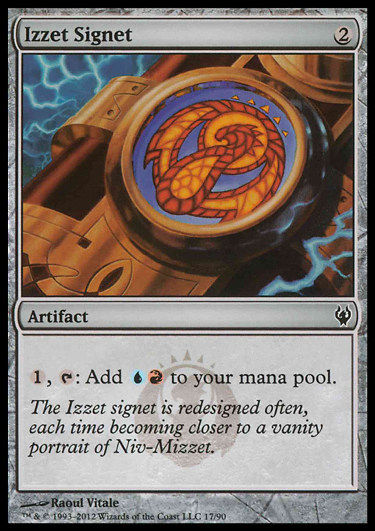 Izzet Signet Price from mtg Duel Decks: Izzet vs. Golgari