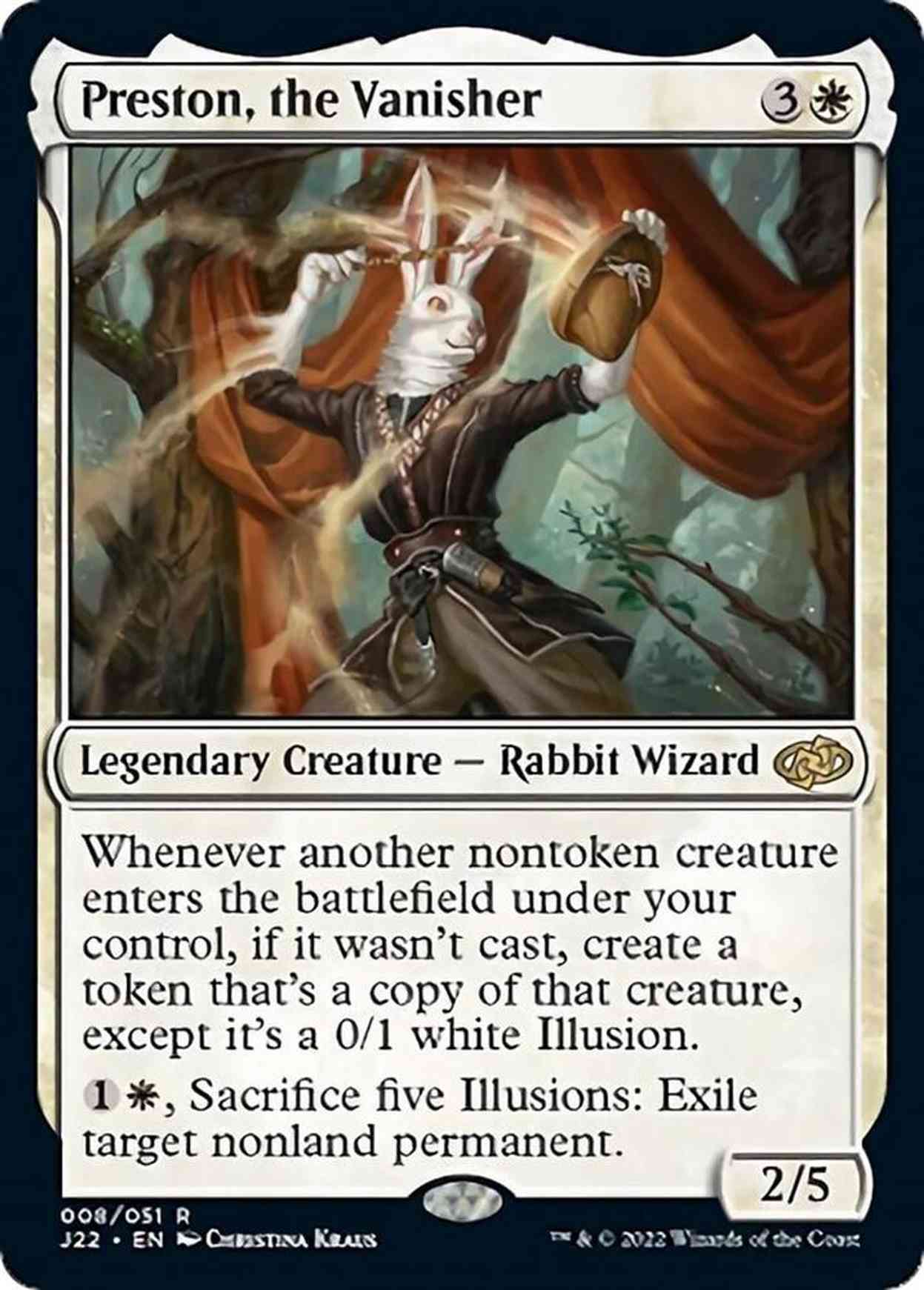 Preston, the Vanisher Price from mtg Jumpstart 2022