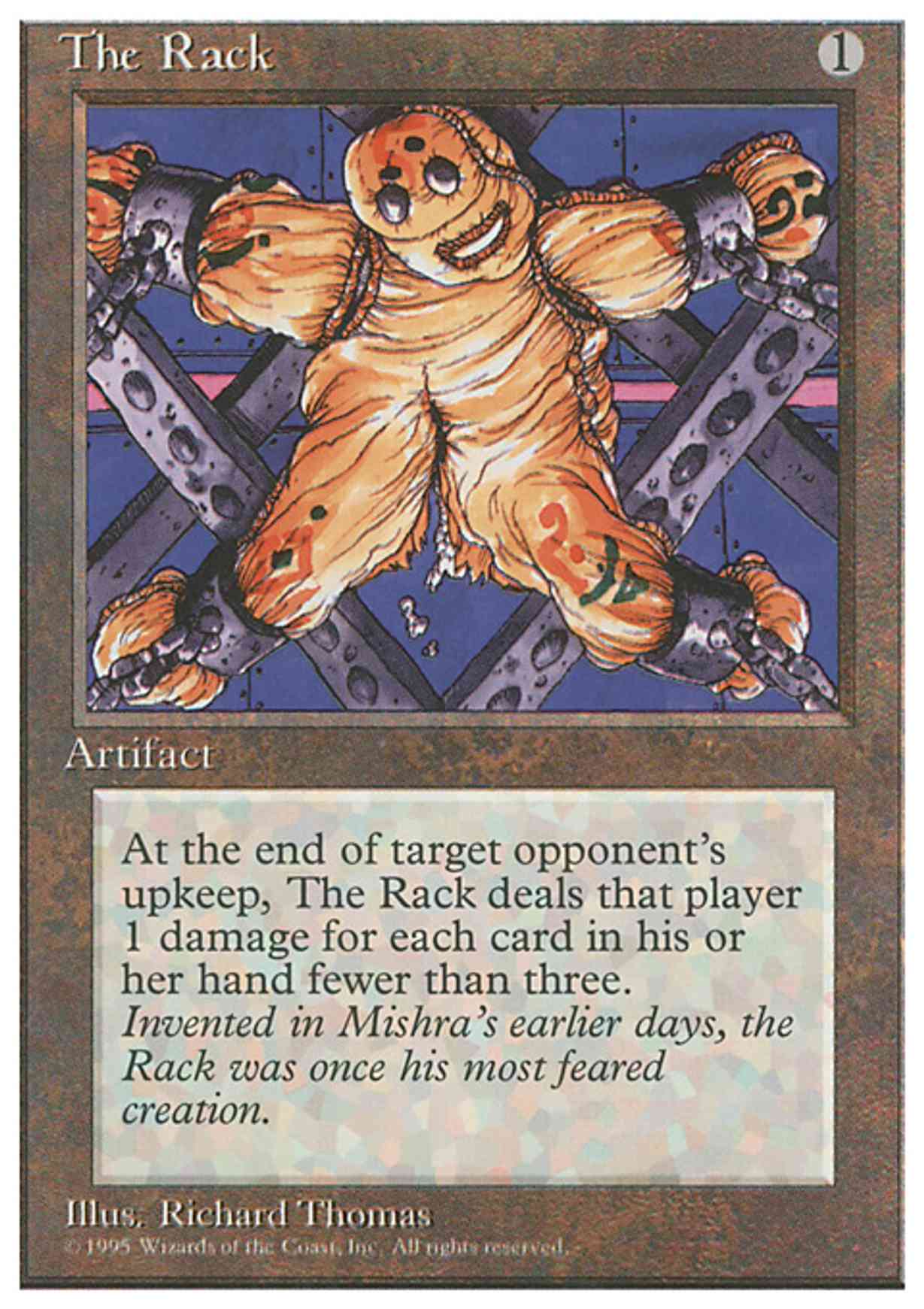 The Rack Price from mtg Fourth Edition