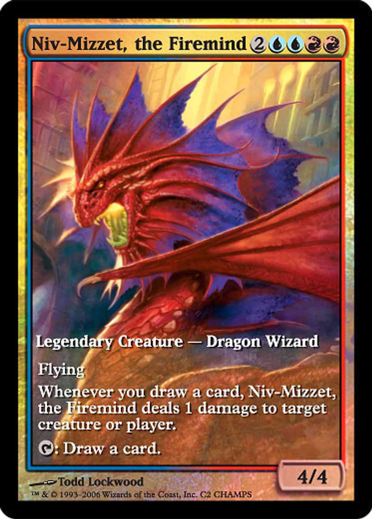 Niv-Mizzet, the Firemind Price from mtg Champs Promos
