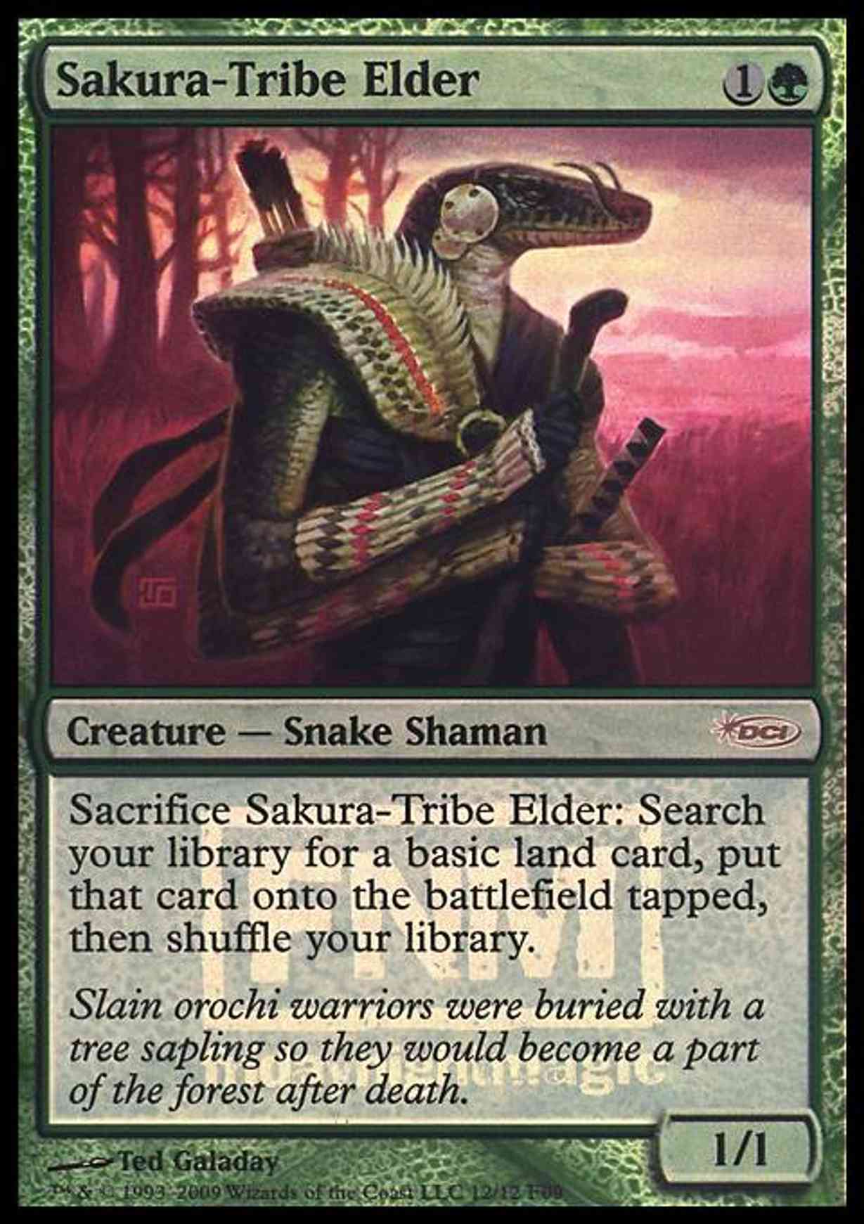 Sakura-Tribe Elder Price from mtg FNM Promos