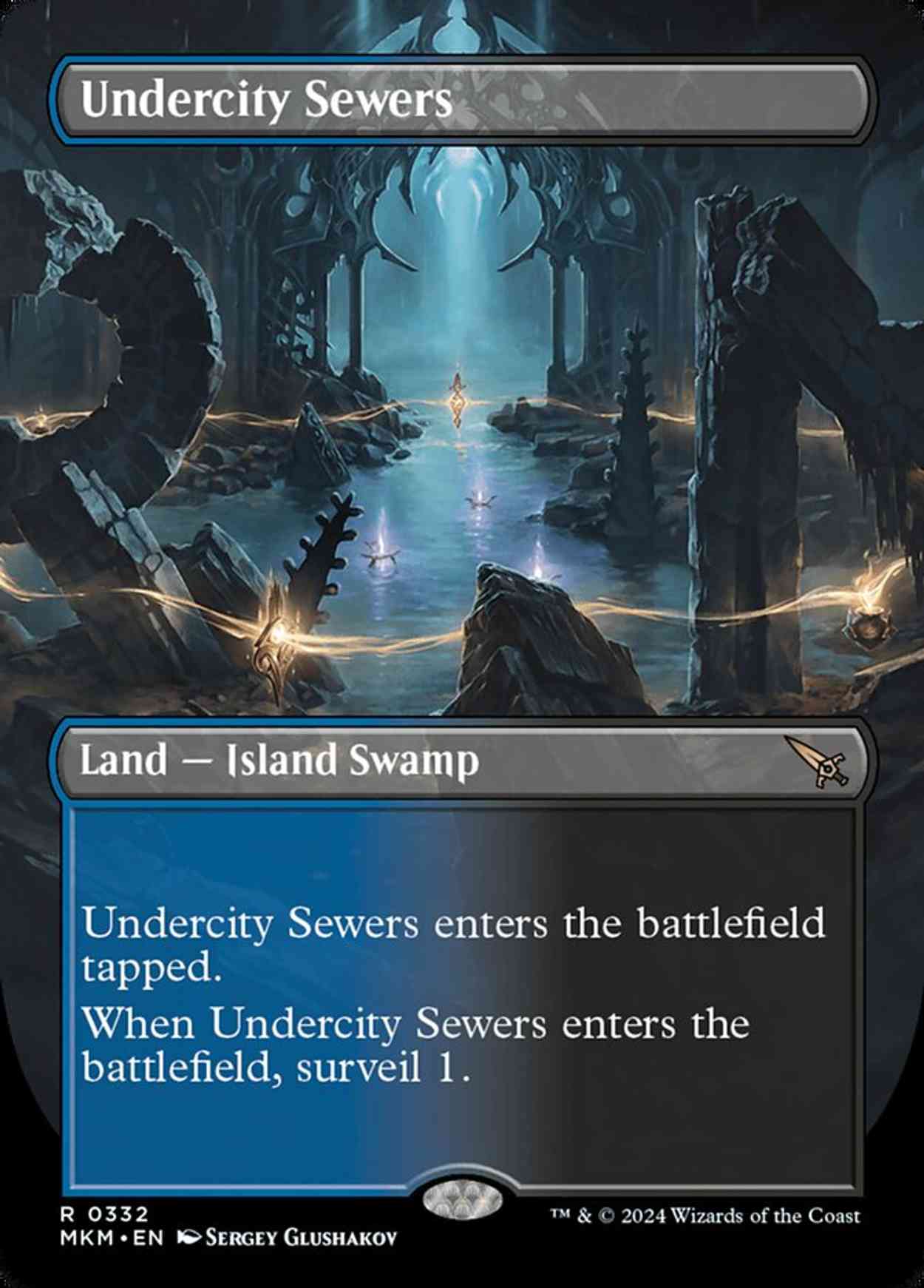 Undercity Sewers (Borderless) Price from mtg Murders at Karlov Manor