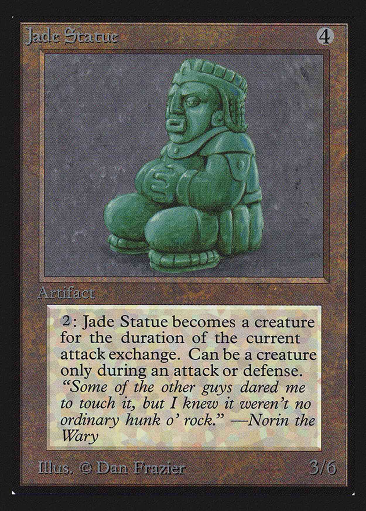 Jade Statue (IE) Price from mtg International Edition