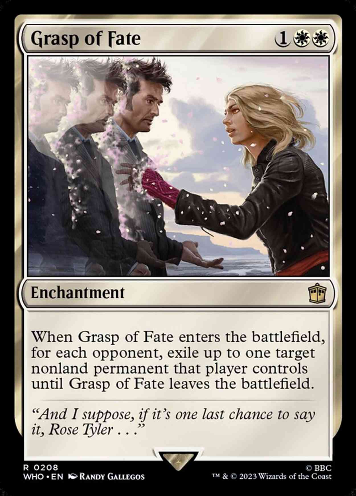 Grasp of Fate Price from mtg Doctor Who
