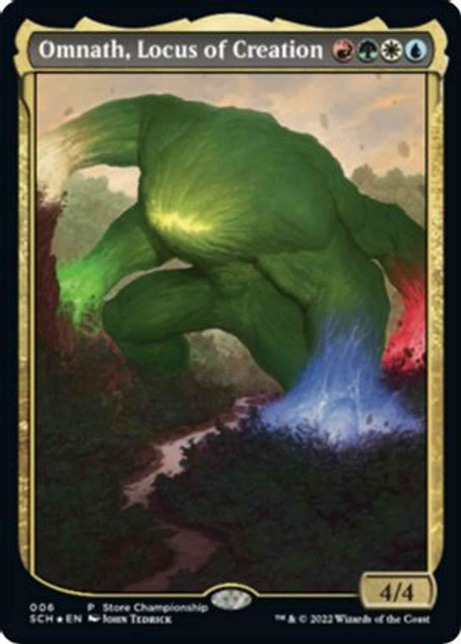 Omnath, Locus of Creation Price Game Day Promos MTG