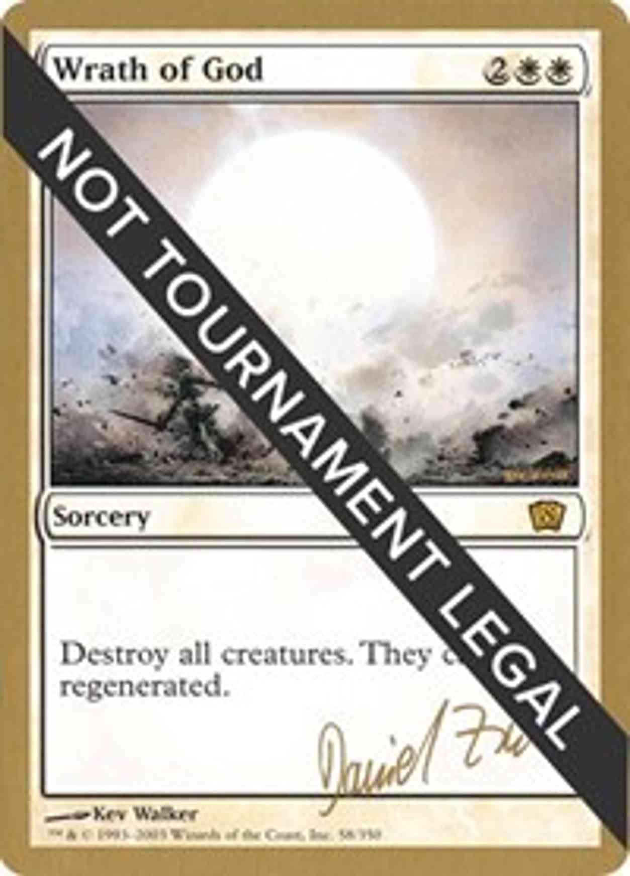 Wrath of God - 2003 Daniel Zink (8ED) Price from mtg World Championship ...