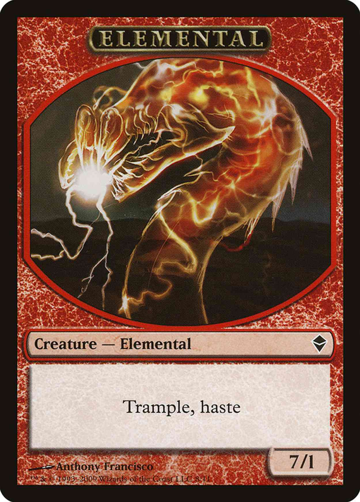 Elemental Token Price from mtg Zendikar