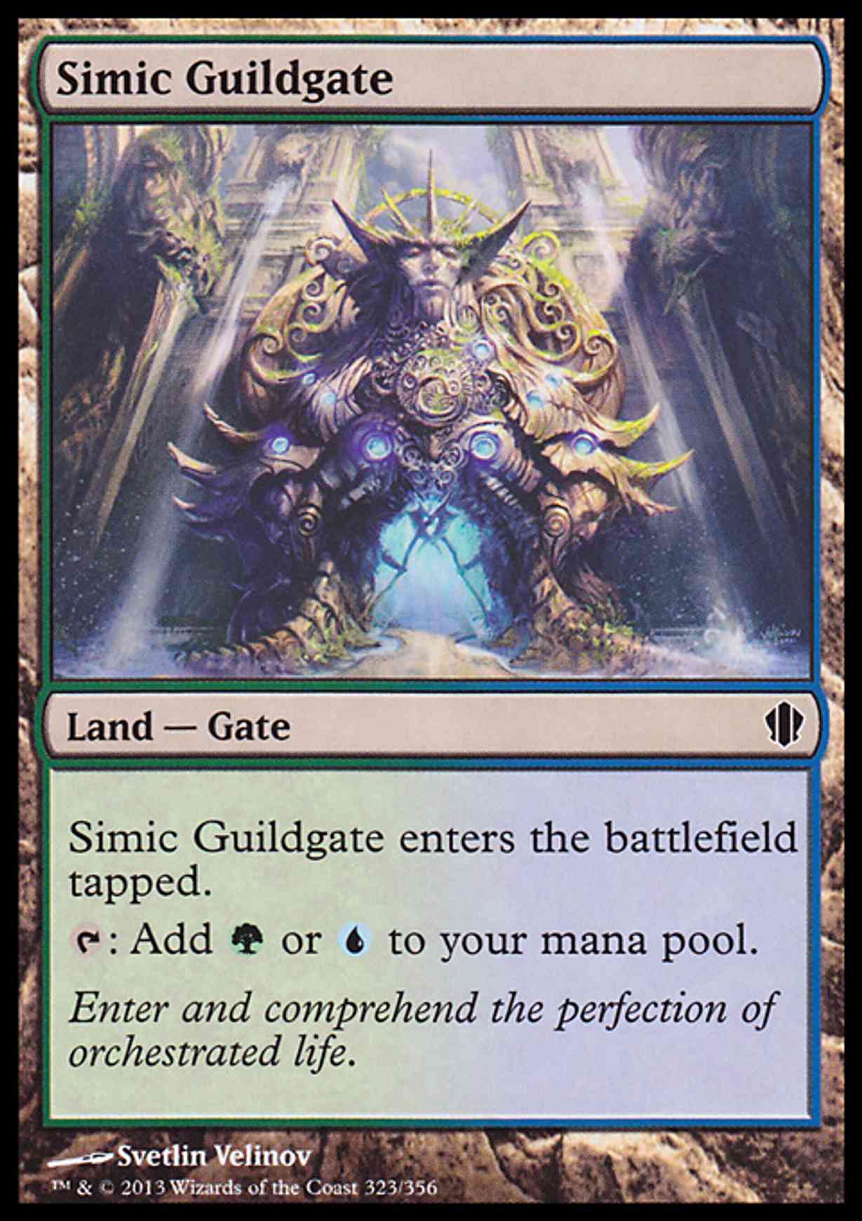 Simic Guildgate Price from mtg Commander 2013 Edition