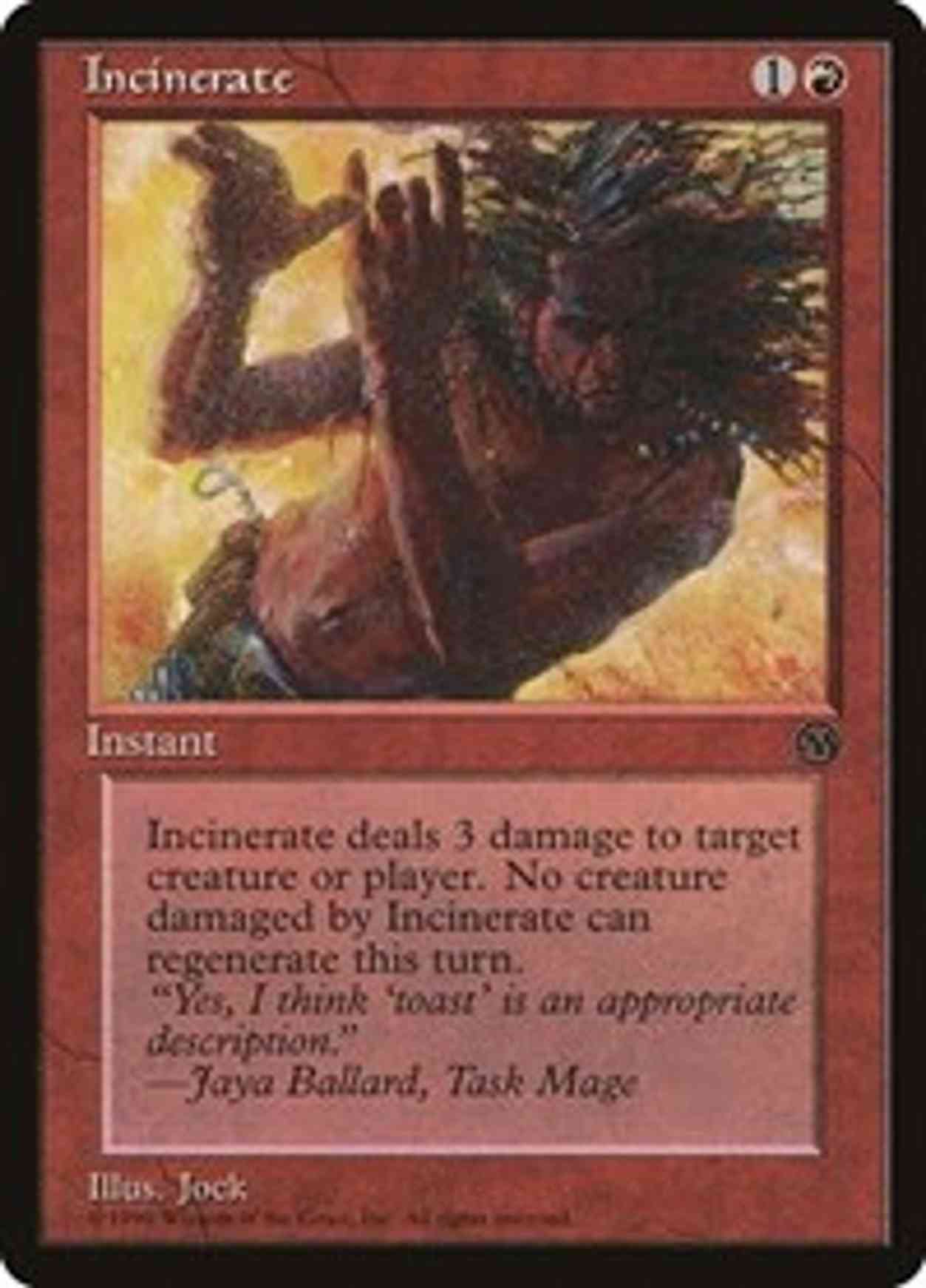 Incinerate Price from mtg Arena Promos