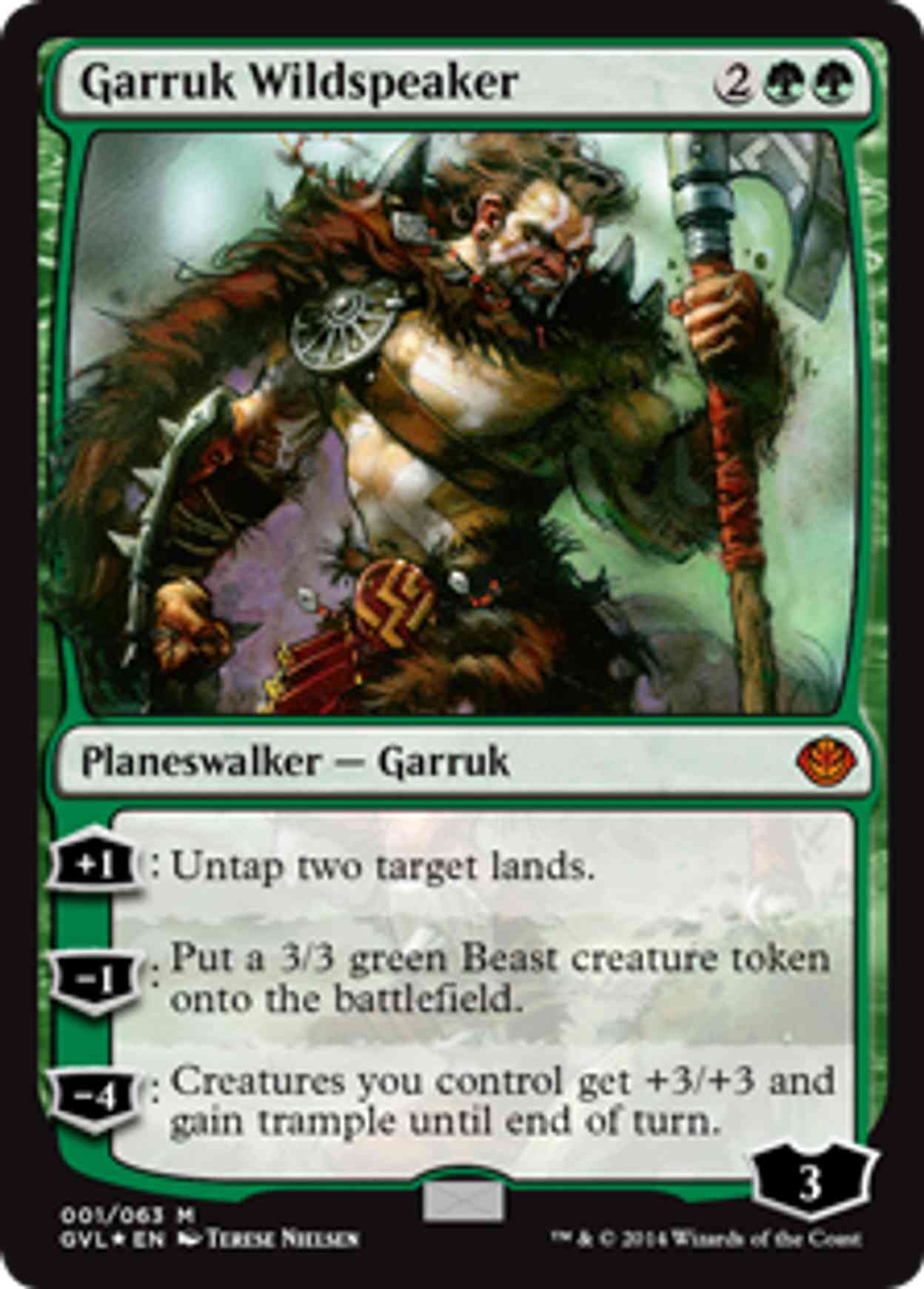 Garruk Wildspeaker Price from mtg Duel Decks: Anthology