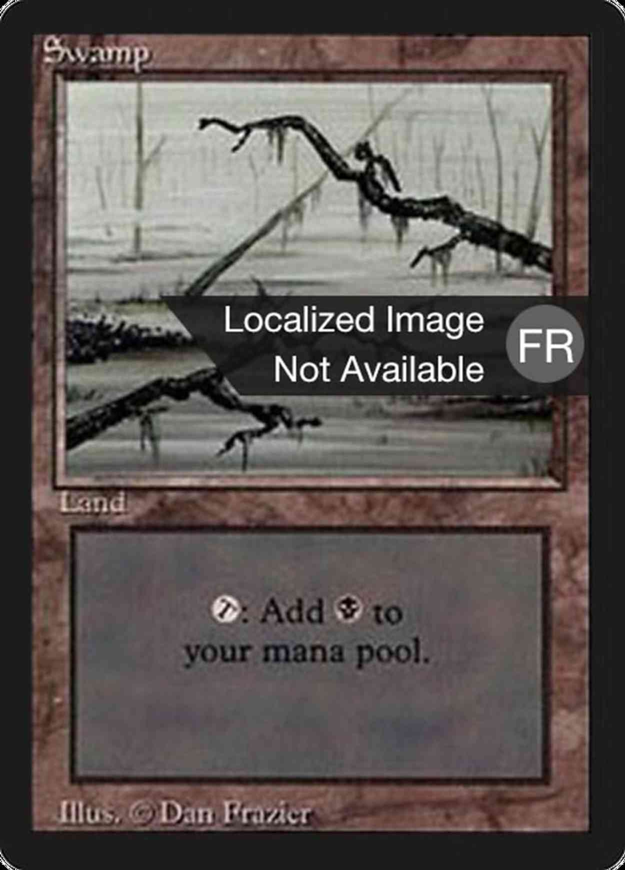 Swamp (A) Price from mtg Revised Edition (Foreign Black Border)